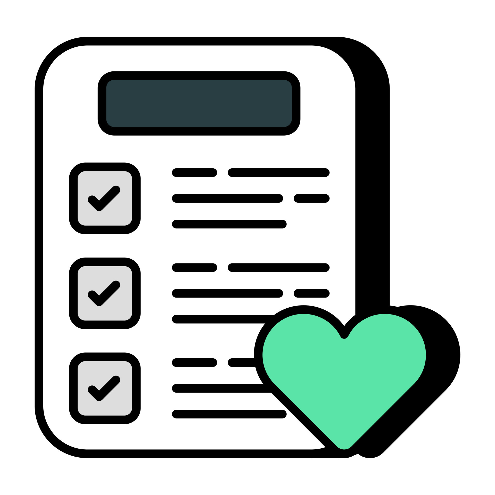 Perfect design icon of wishlist 23987027 Vector Art at Vecteezy