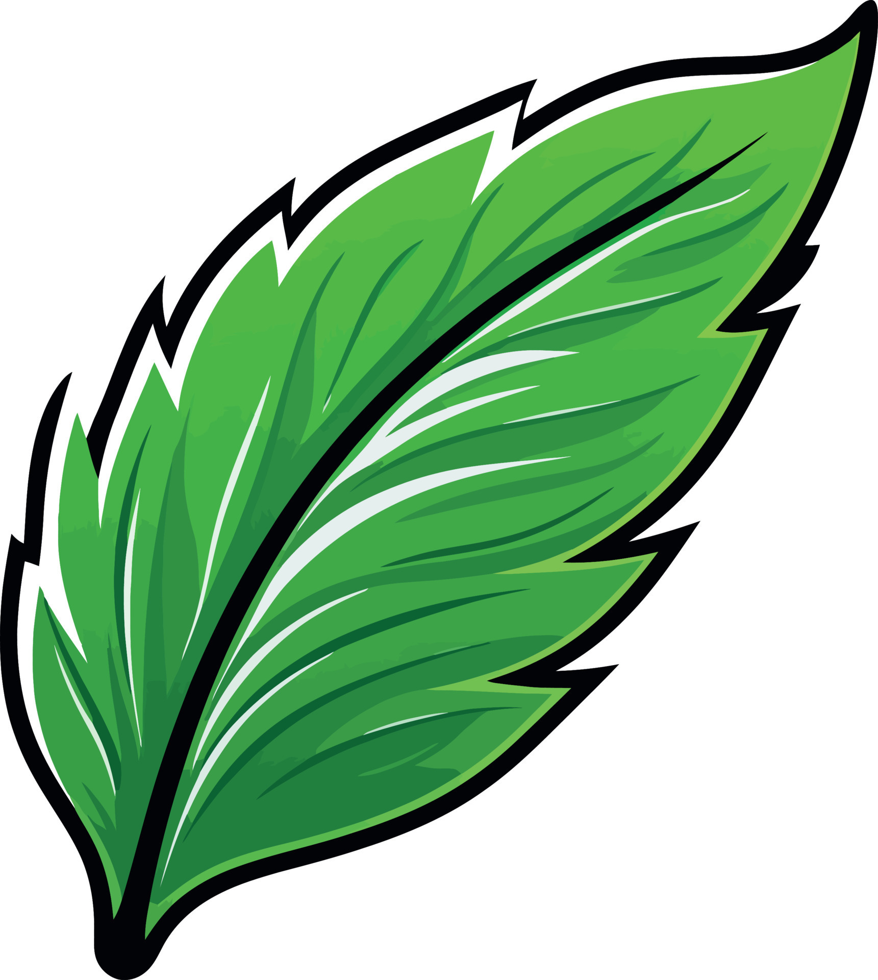 hoja verde de dibujos animados 23988064 Vector en Vecteezy hoja verde de dibujos animados 23988064 Vector en Vecteezy
