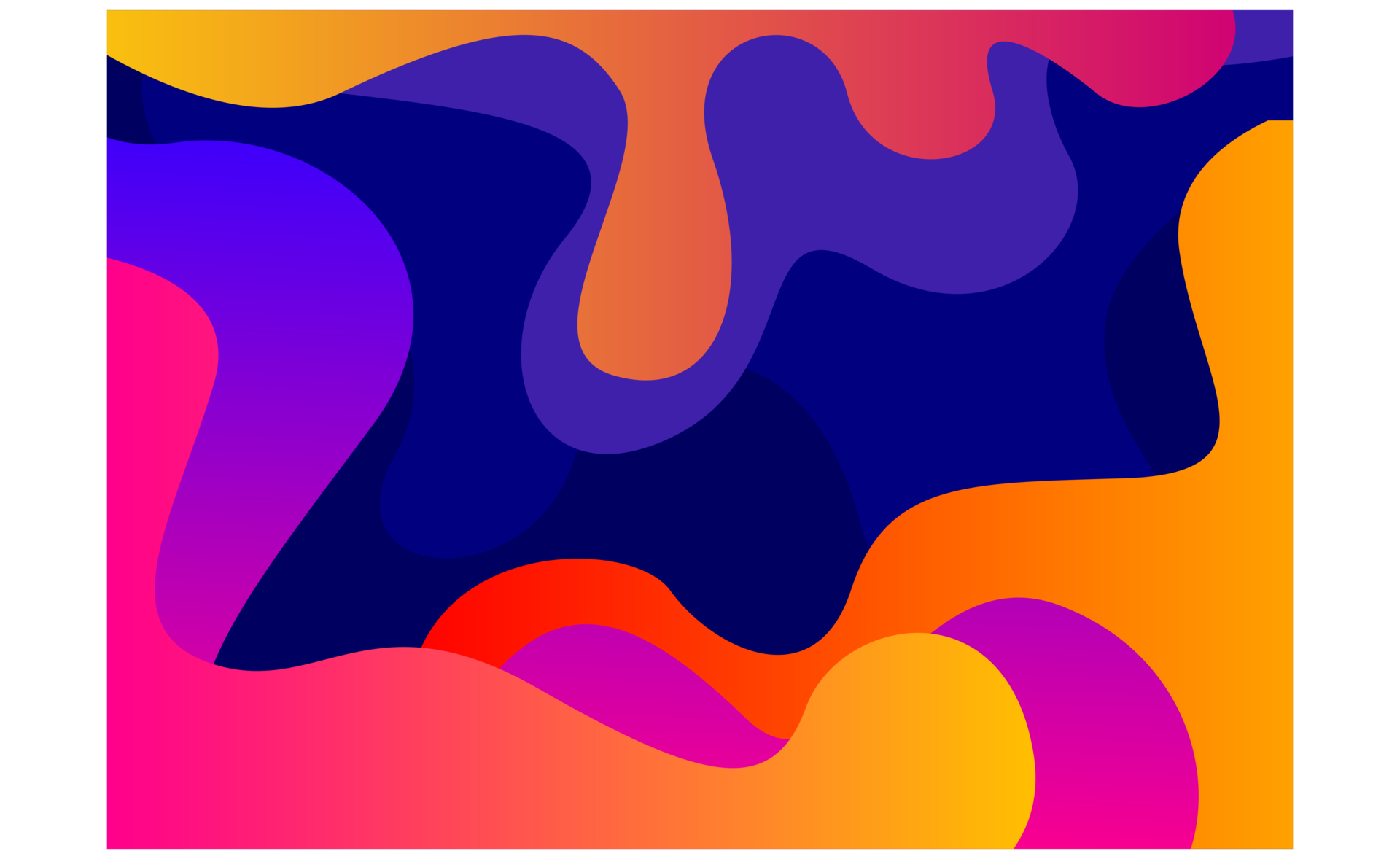 Abstract Squirt And Splash Gradient Fluid Background 23988895 Png
