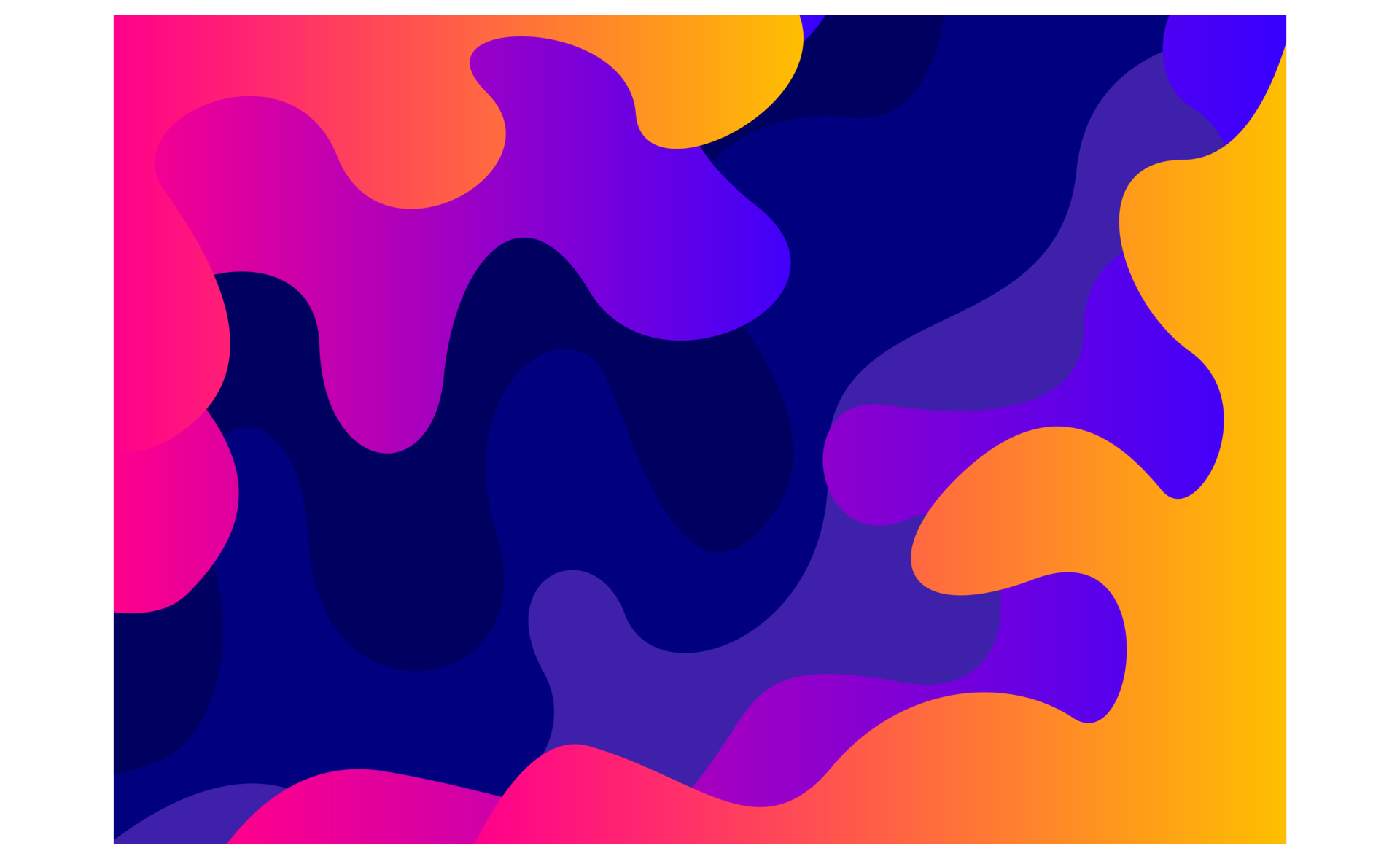 Abstract Squirt And Splash Gradient Fluid Background 23989414 Png