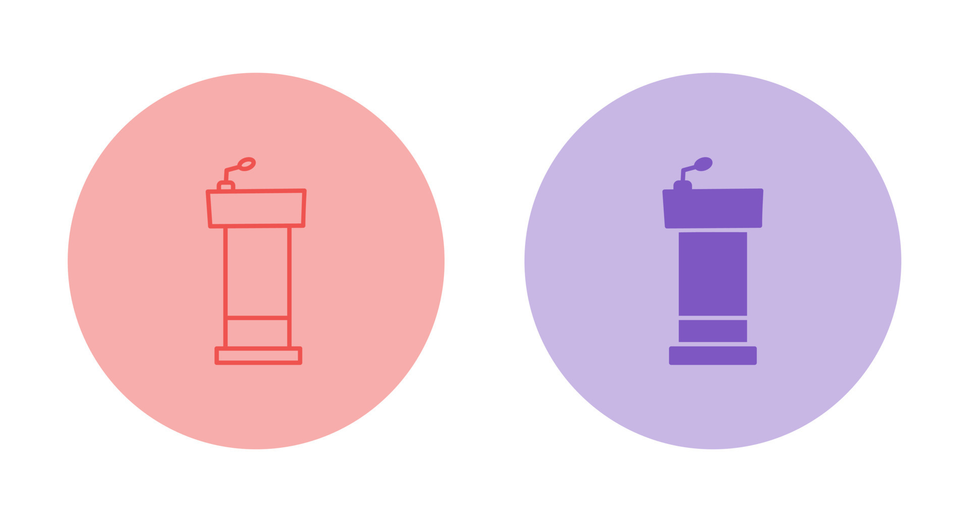 Podium Vector Icon 23989585 Vector Art At Vecteezy