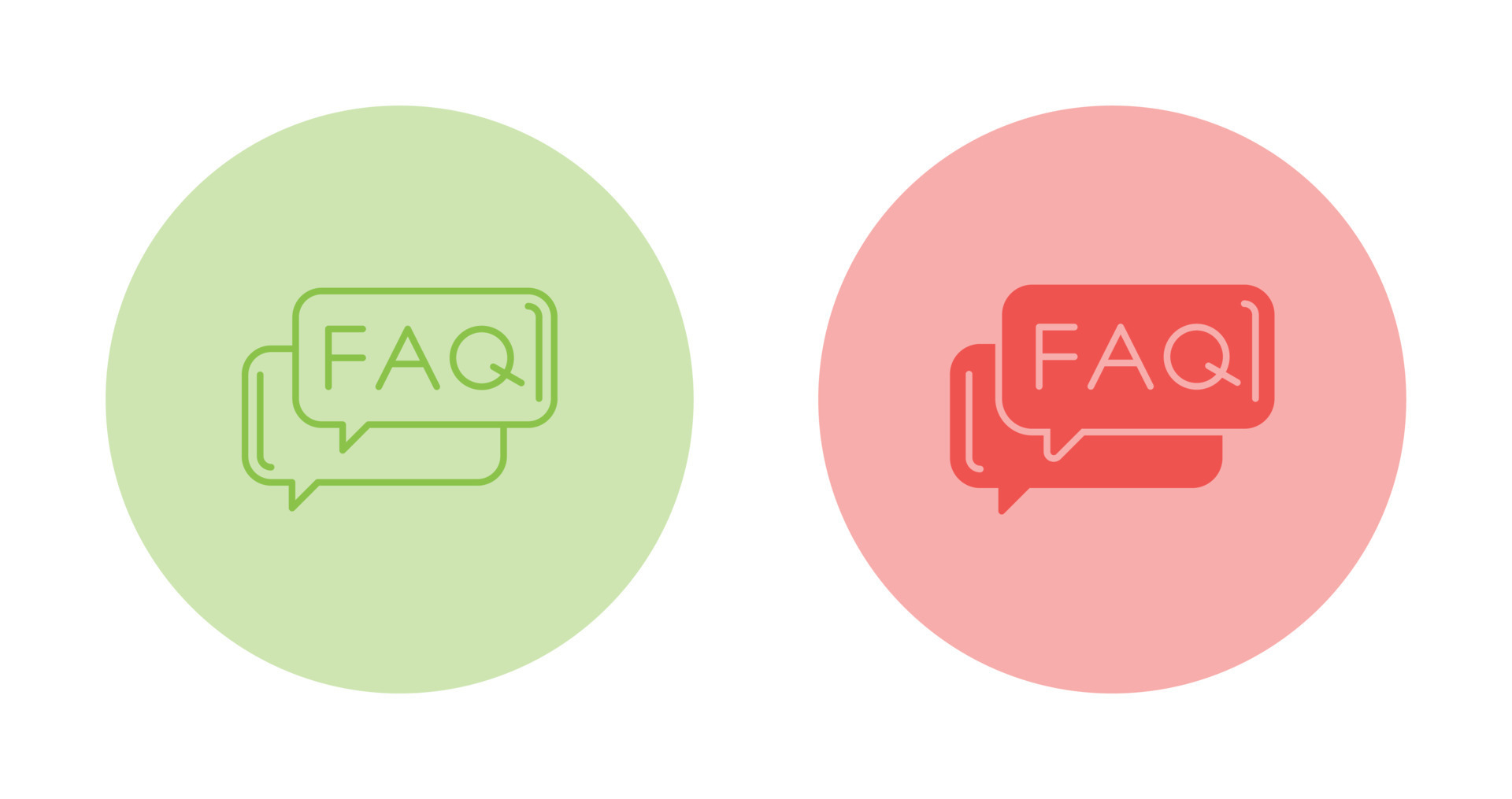 FAQ Vector Icon 23992409 Vector Art at Vecteezy