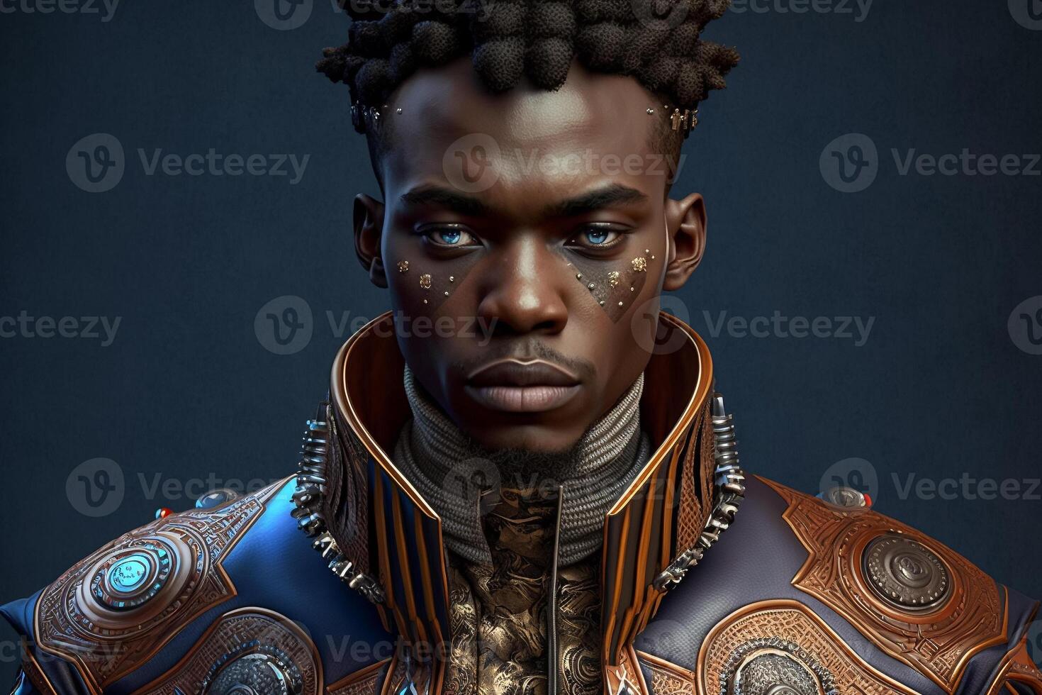 African American Man Portrait African American Man Portrait