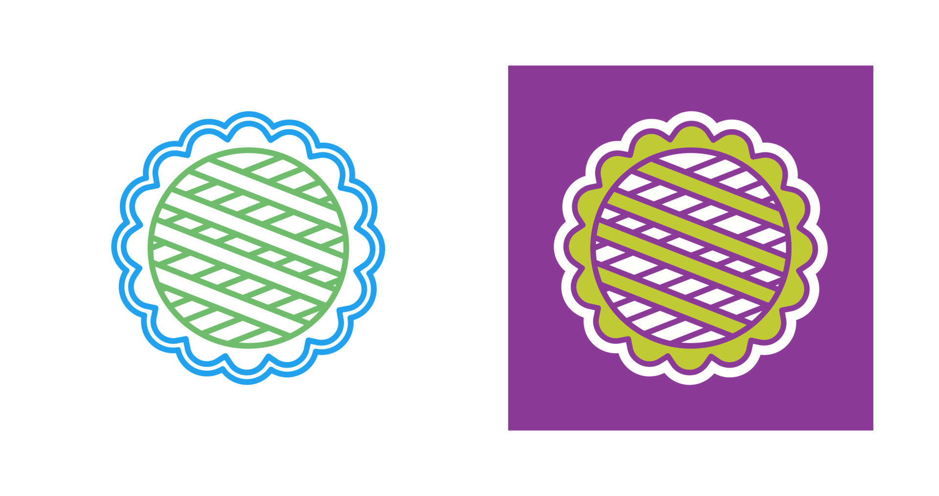 Apple Pie Vector Icon 23995638 Vector Art At Vecteezy