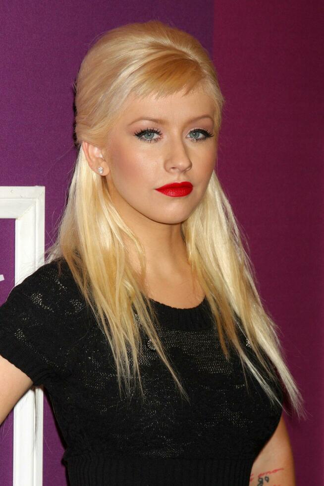 Christina Aguilera Arriving At The 1st Annual Varietys Power Of Women
