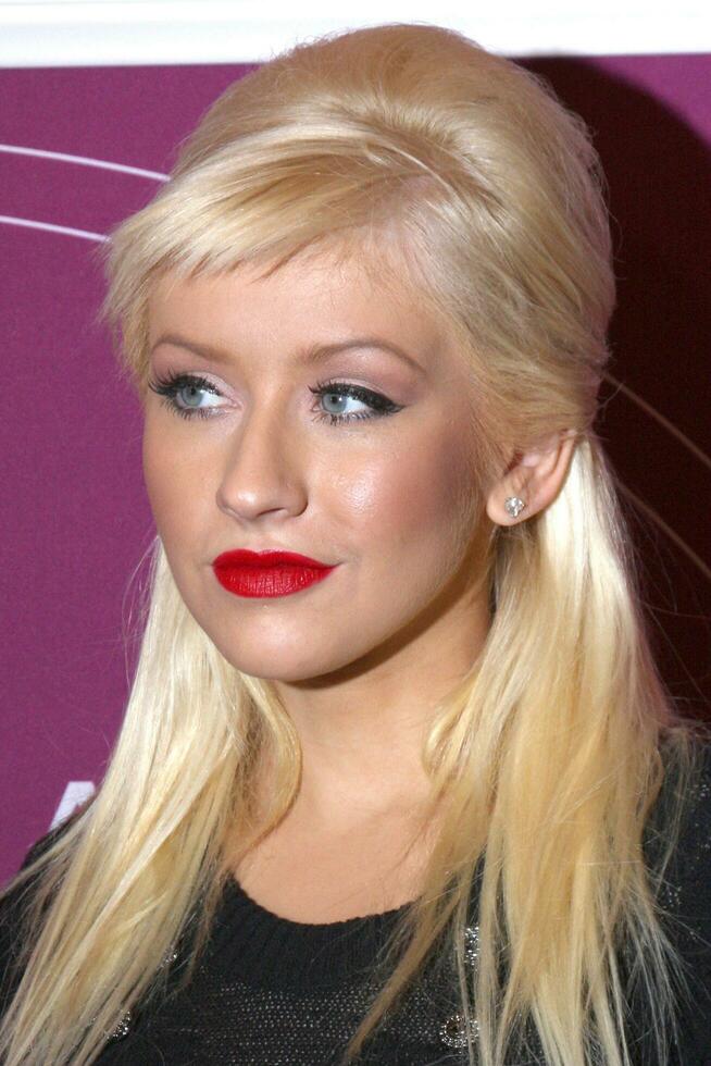 Christina Aguilera Arriving At The 1st Annual Varietys Power Of Women