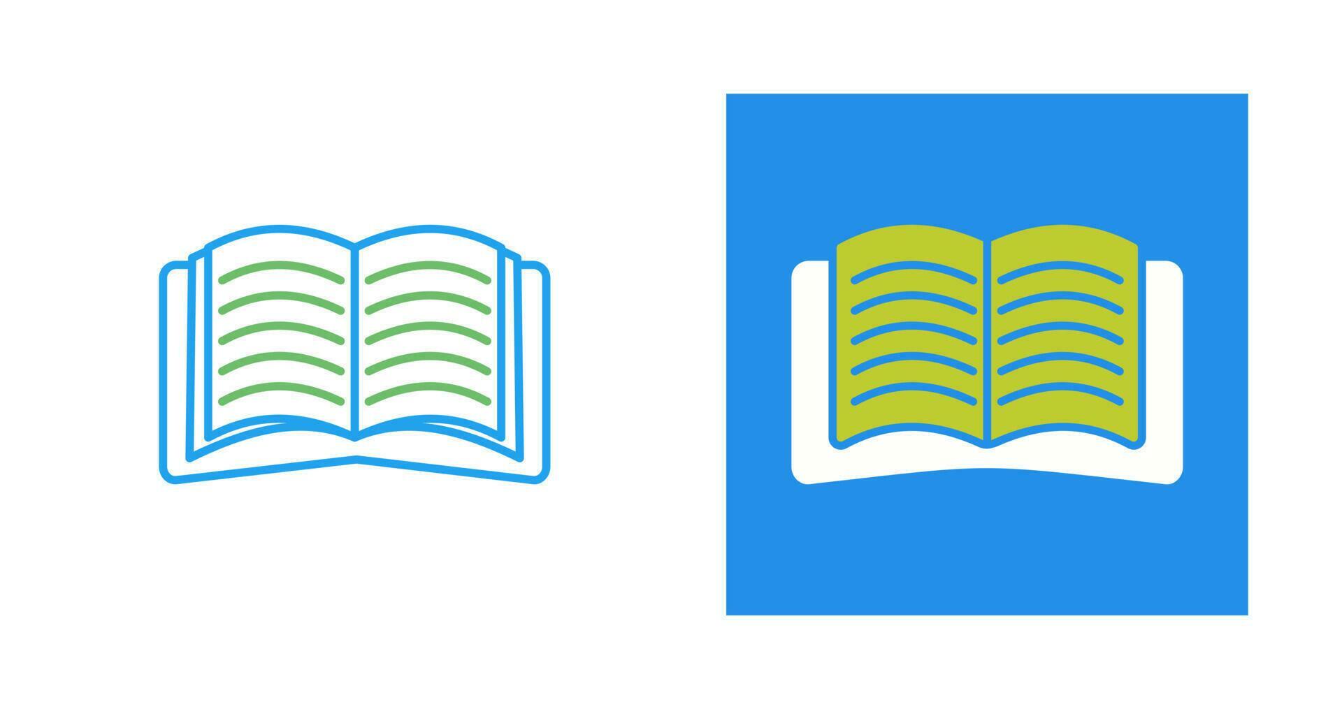 Open Book Vector Icon 24004061 Vector Art at Vecteezy