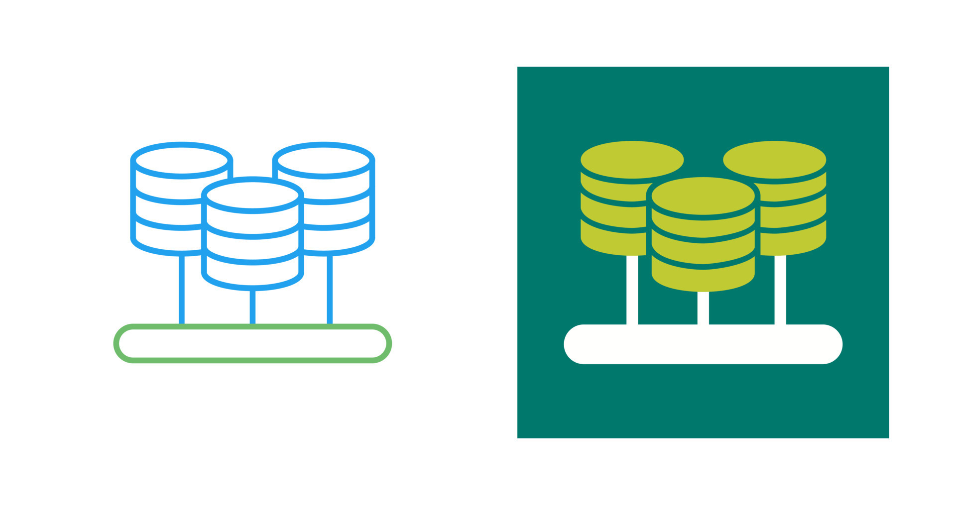 Data Vector Icon 24005306 Vector Art at Vecteezy