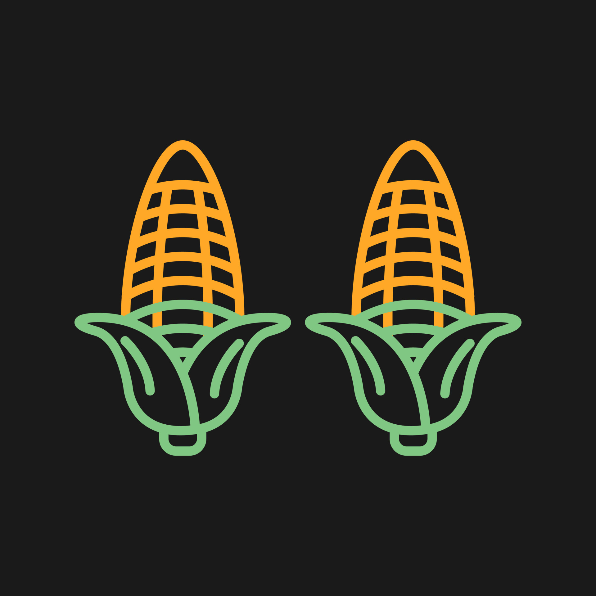 Corn Vector Icon 24005482 Vector Art at Vecteezy