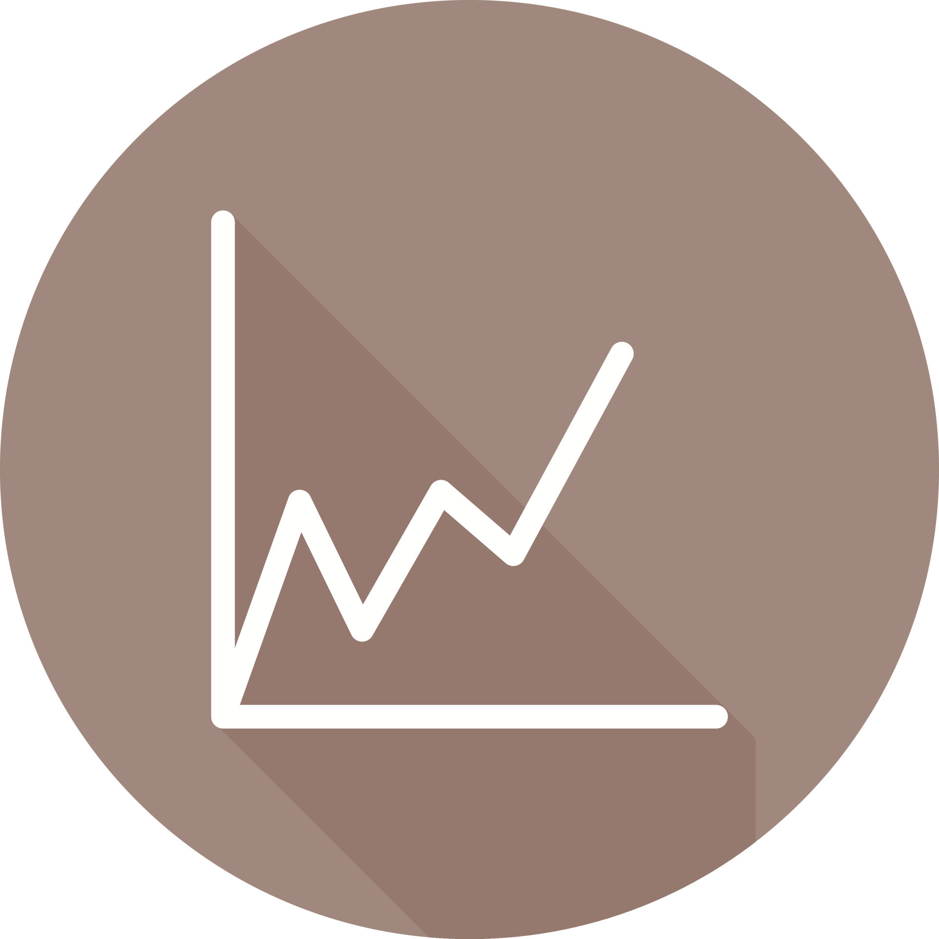 Graph Vector Icon 24006323 Vector Art At Vecteezy