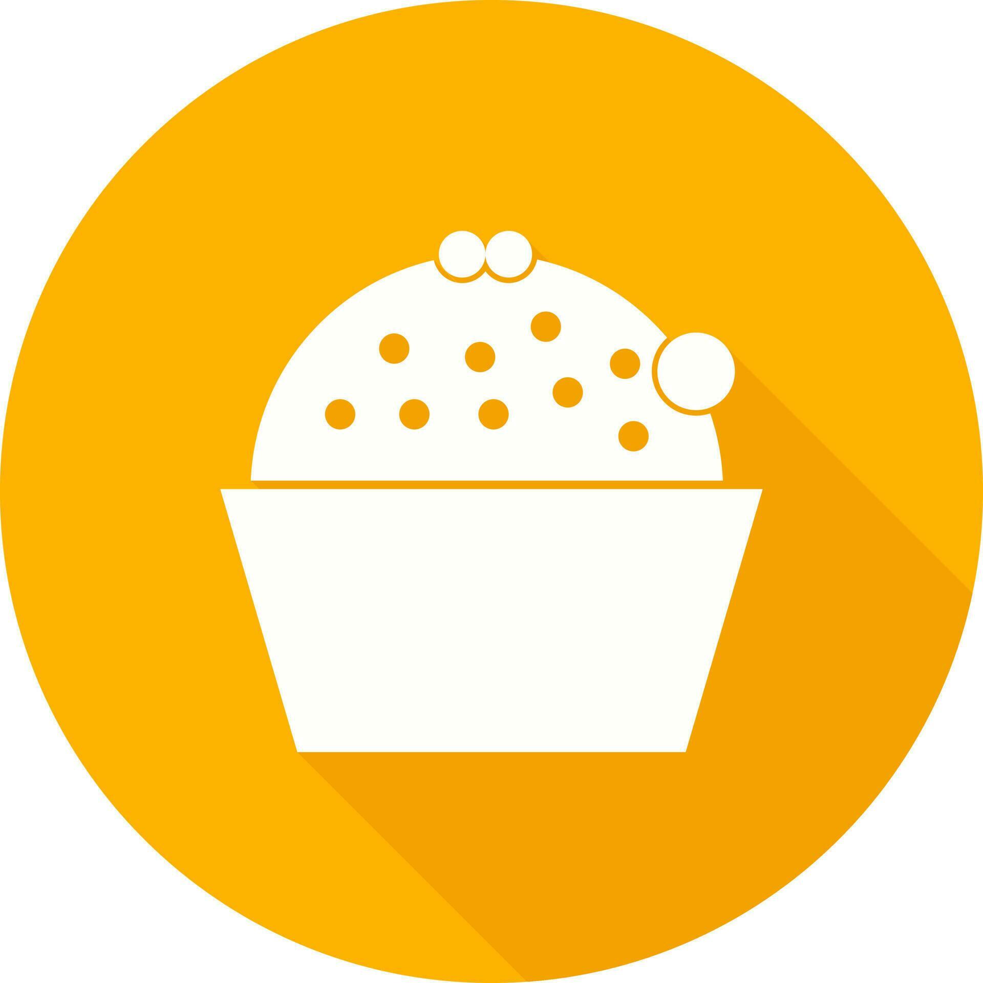 Cup Cake Vector Icon 24009872 Vector Art At Vecteezy