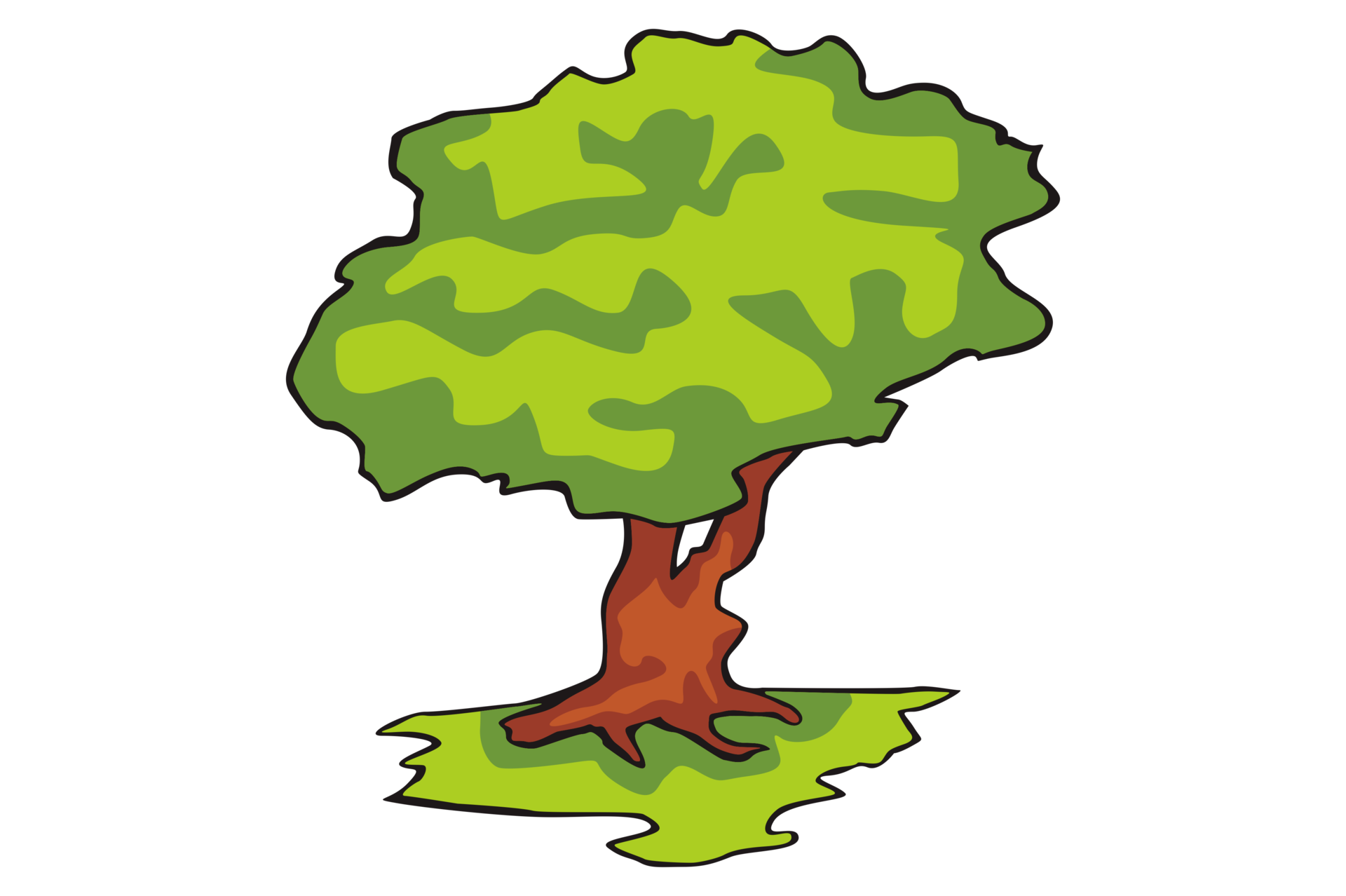 Trees on Spring a Transparent background 24010903 PNG