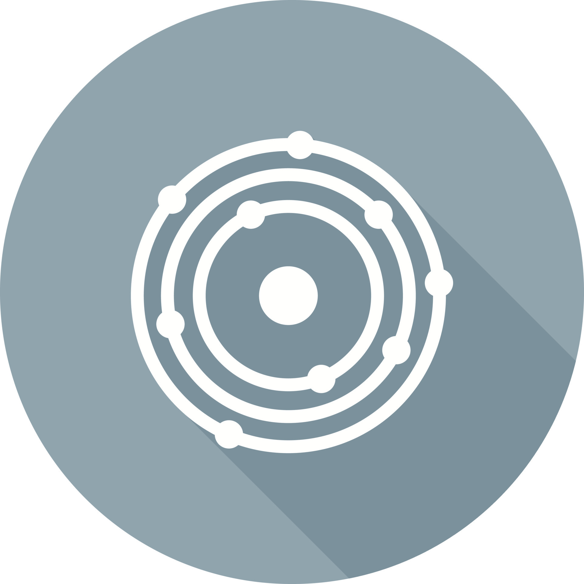 Atomic Structure Vector Icon 24011618 Vector Art At Vecteezy