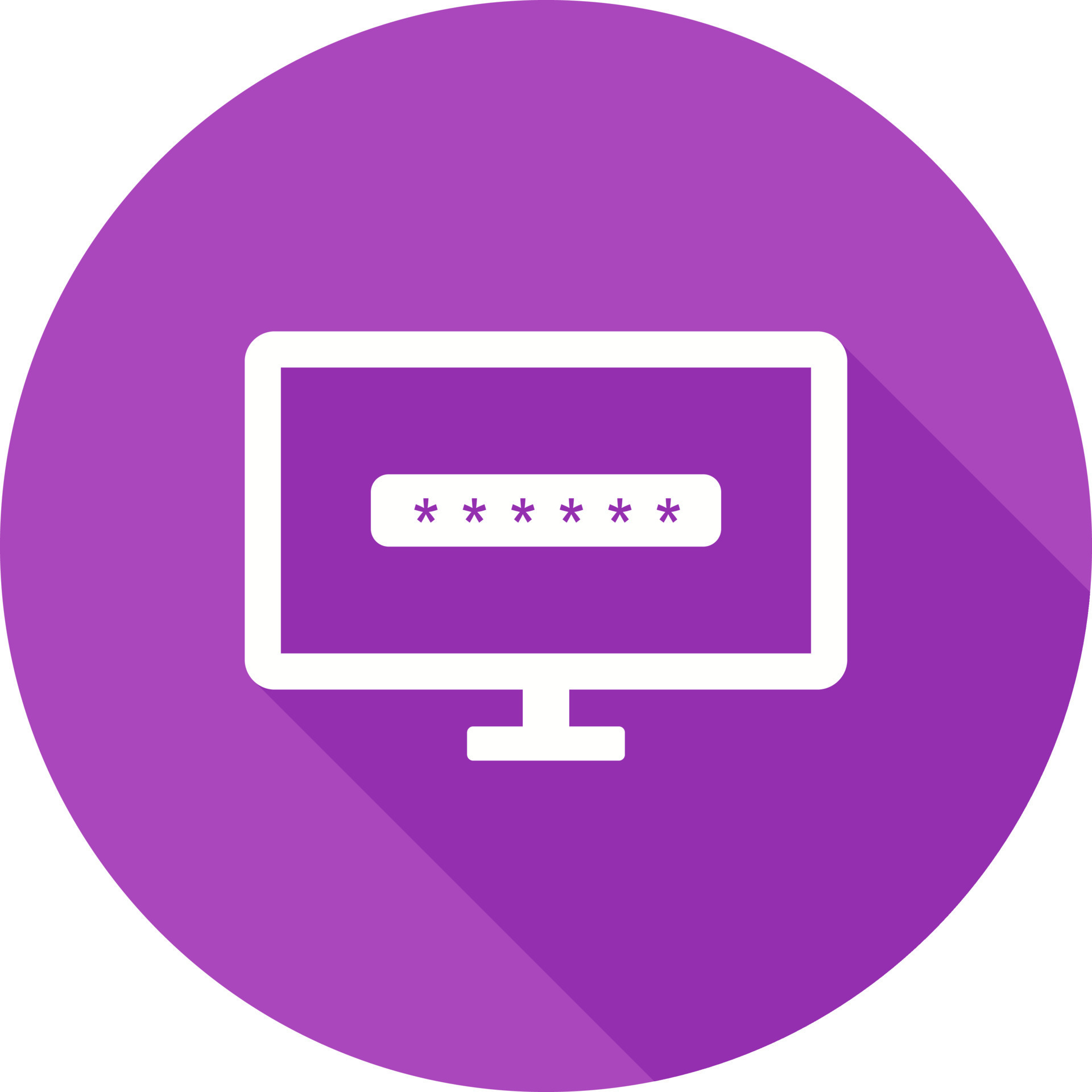 System Password Vector Icon 24011832 Vector Art At Vecteezy