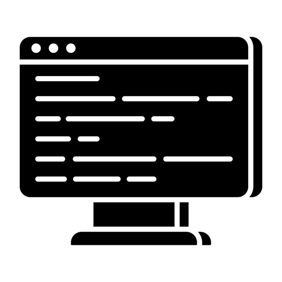 Unique design icon of source code 24020116 Vector Art at Vecteezy