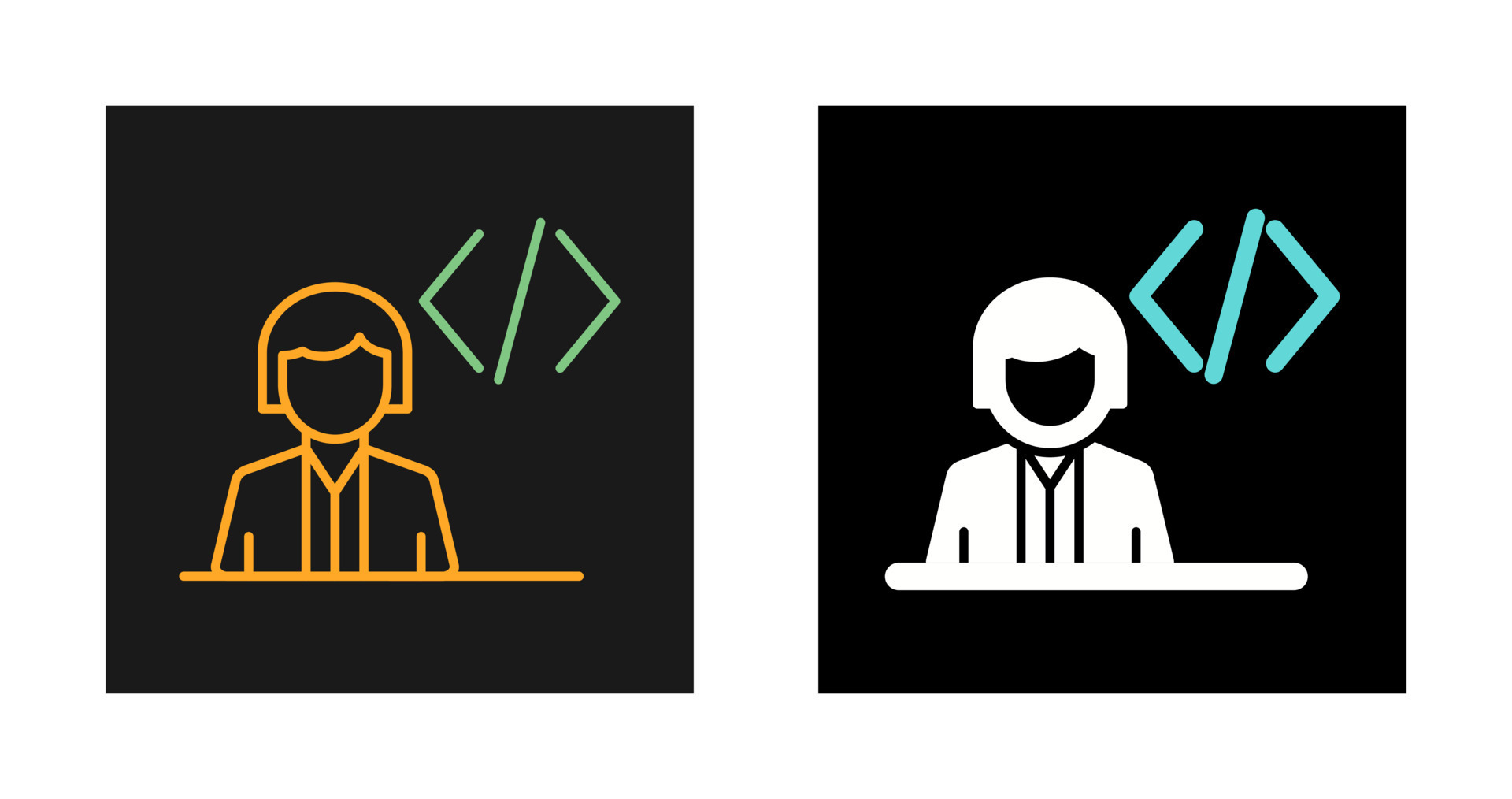 Programmer Vector Icon 24020691 Vector Art at Vecteezy