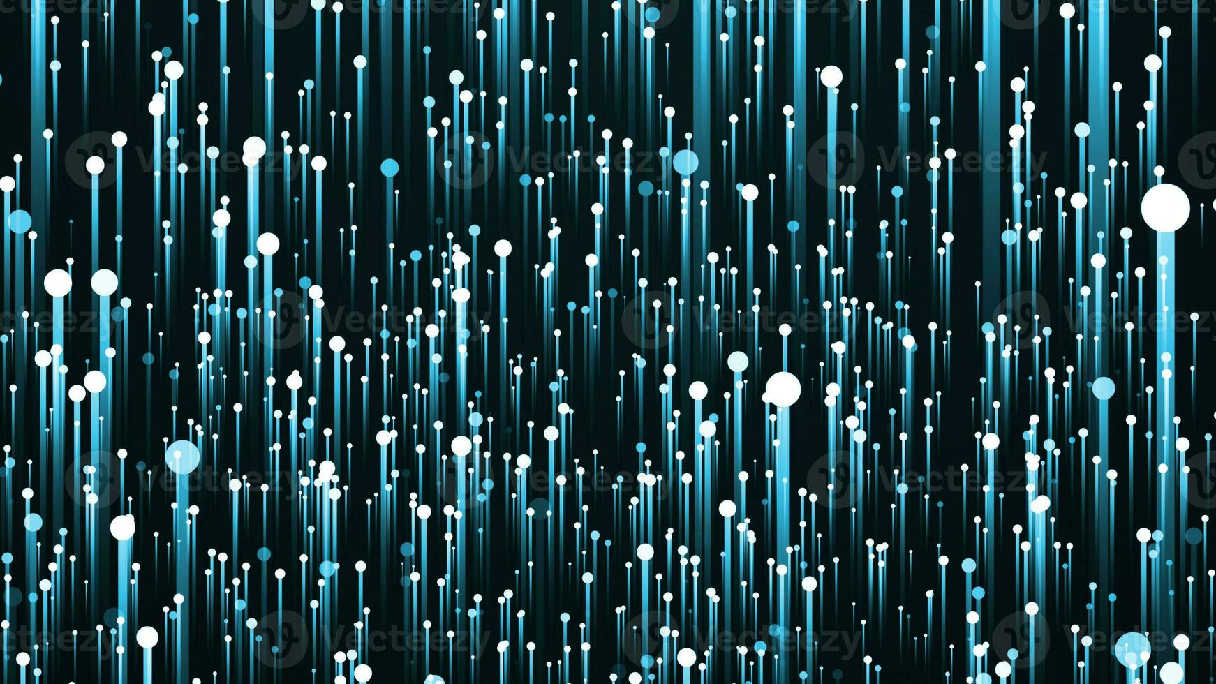 Lots Of Matrix Digital Data Line Stream Network Speed Lines Technology