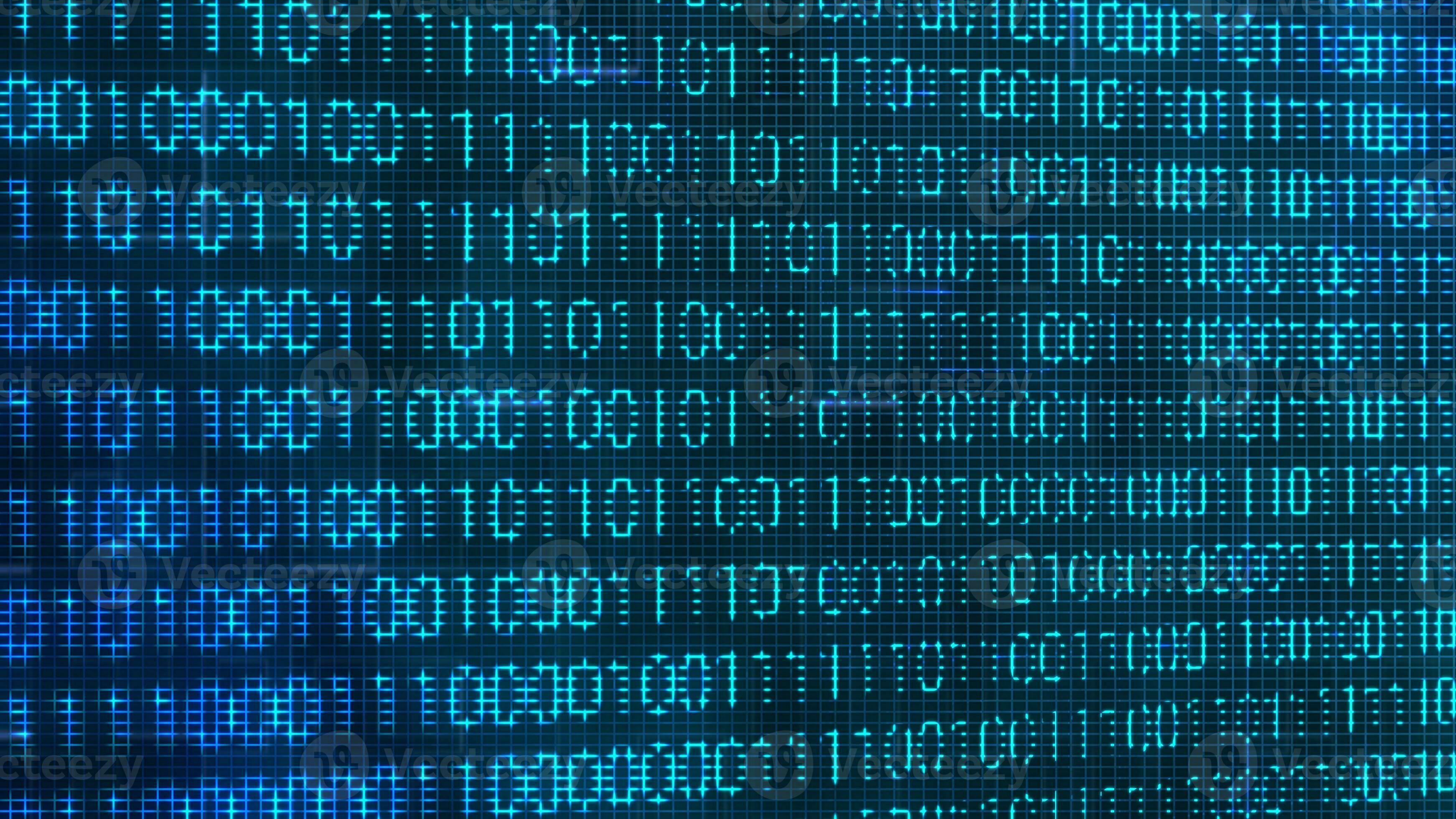4K Digital Binary Code Random Number Grid Technology Background 24021028 Stock Photo at Vecteezy