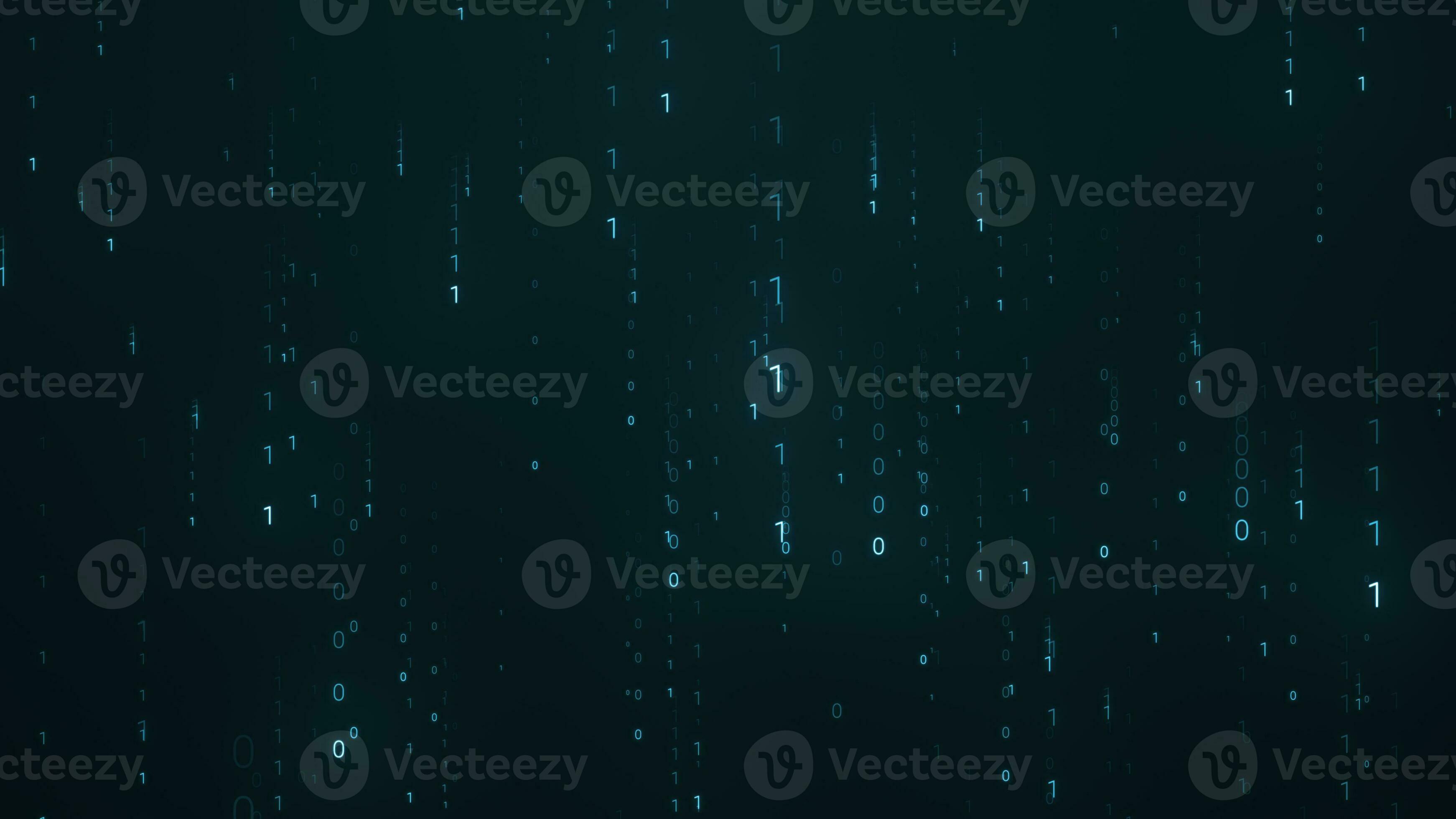 Lots of Matrix Binary Code Random Number Falling Continuously Background 24021063 Stock Photo at ...