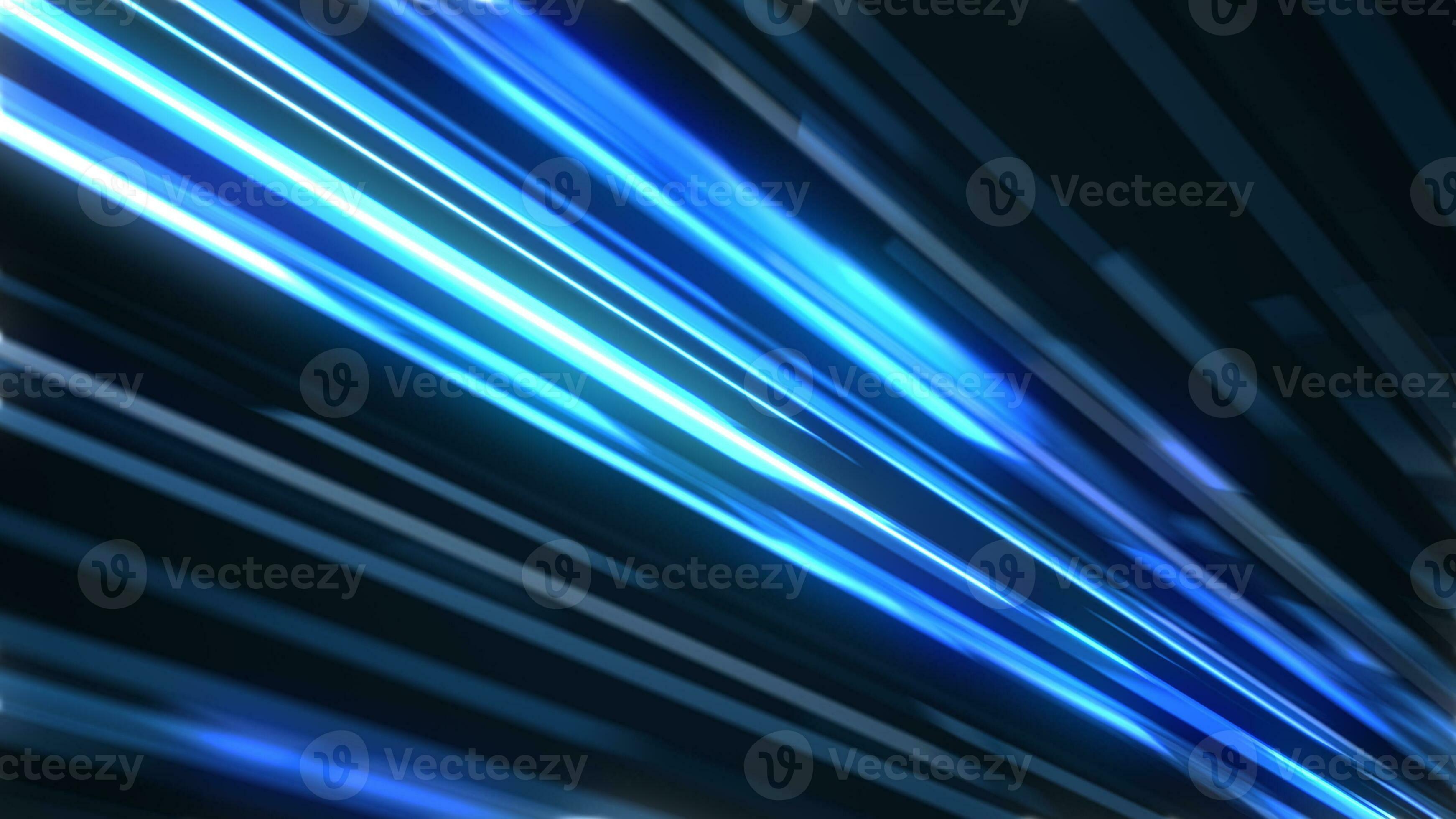 Digital Technology Stream Super Fast Speed Lines From Bottom Right