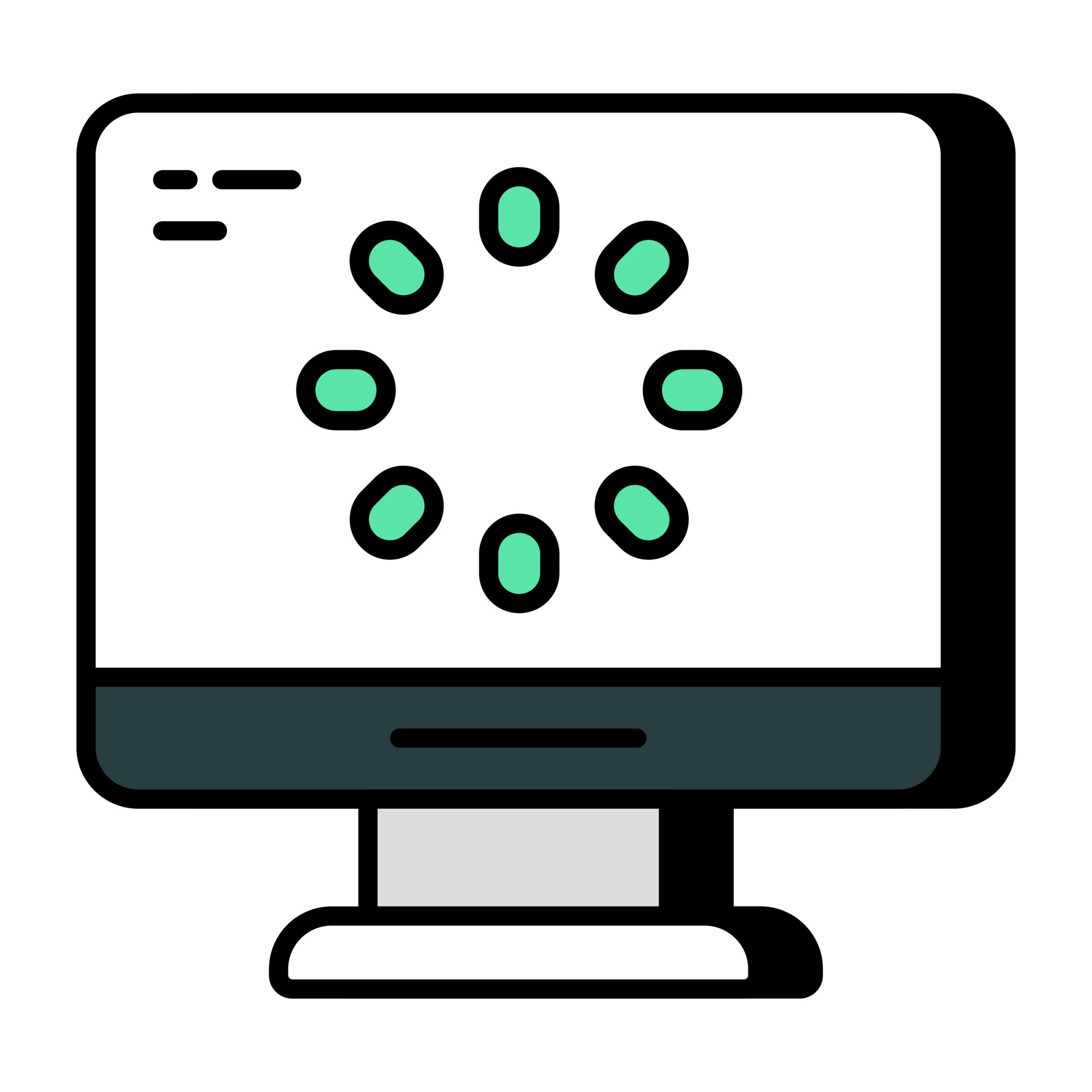 Icon of system loading in solid design available for instant download ...