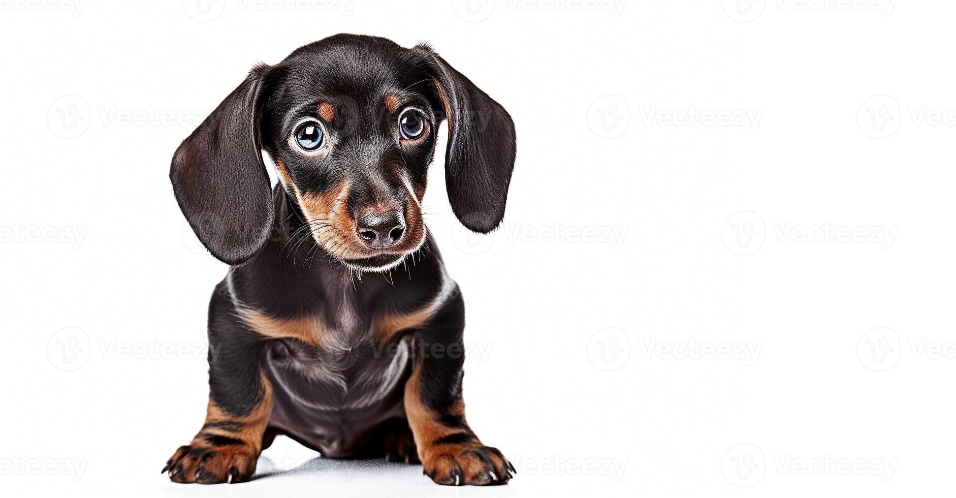 AI generative. Dachshund puppy on a white 24024380 Stock Photo at Vecteezy AI generative. Dachshund puppy on a white 24024380 Stock Photo at Vecteezy