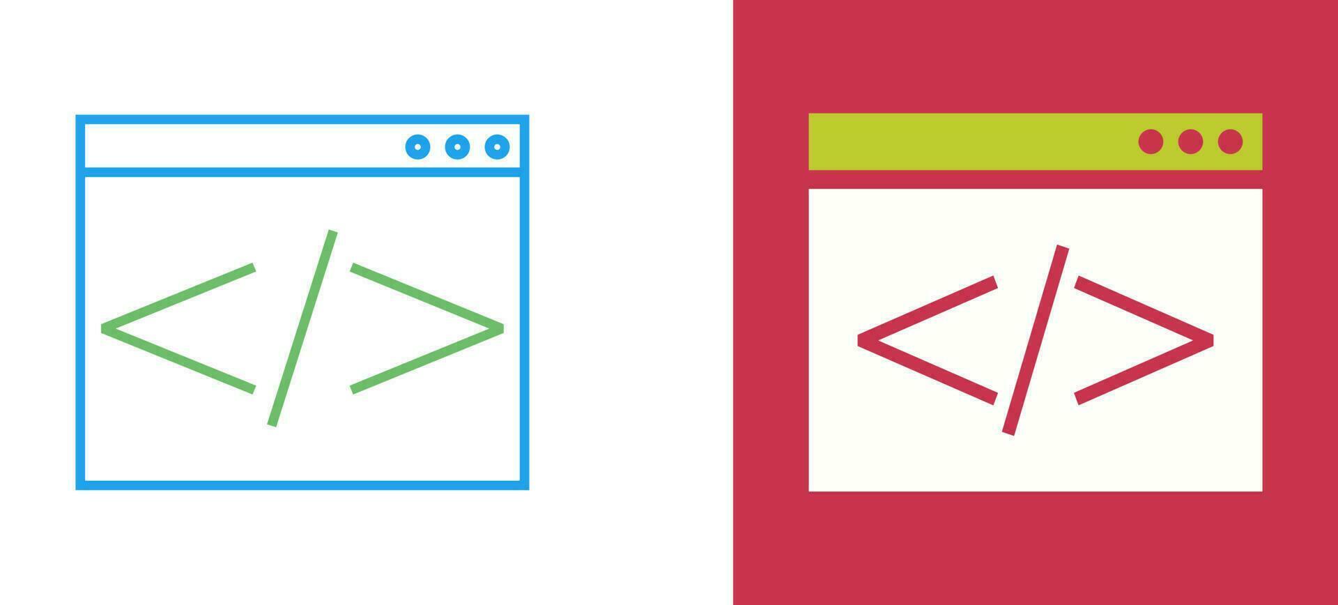 Html Coding Vector Icon 24025110 Vector Art at Vecteezy