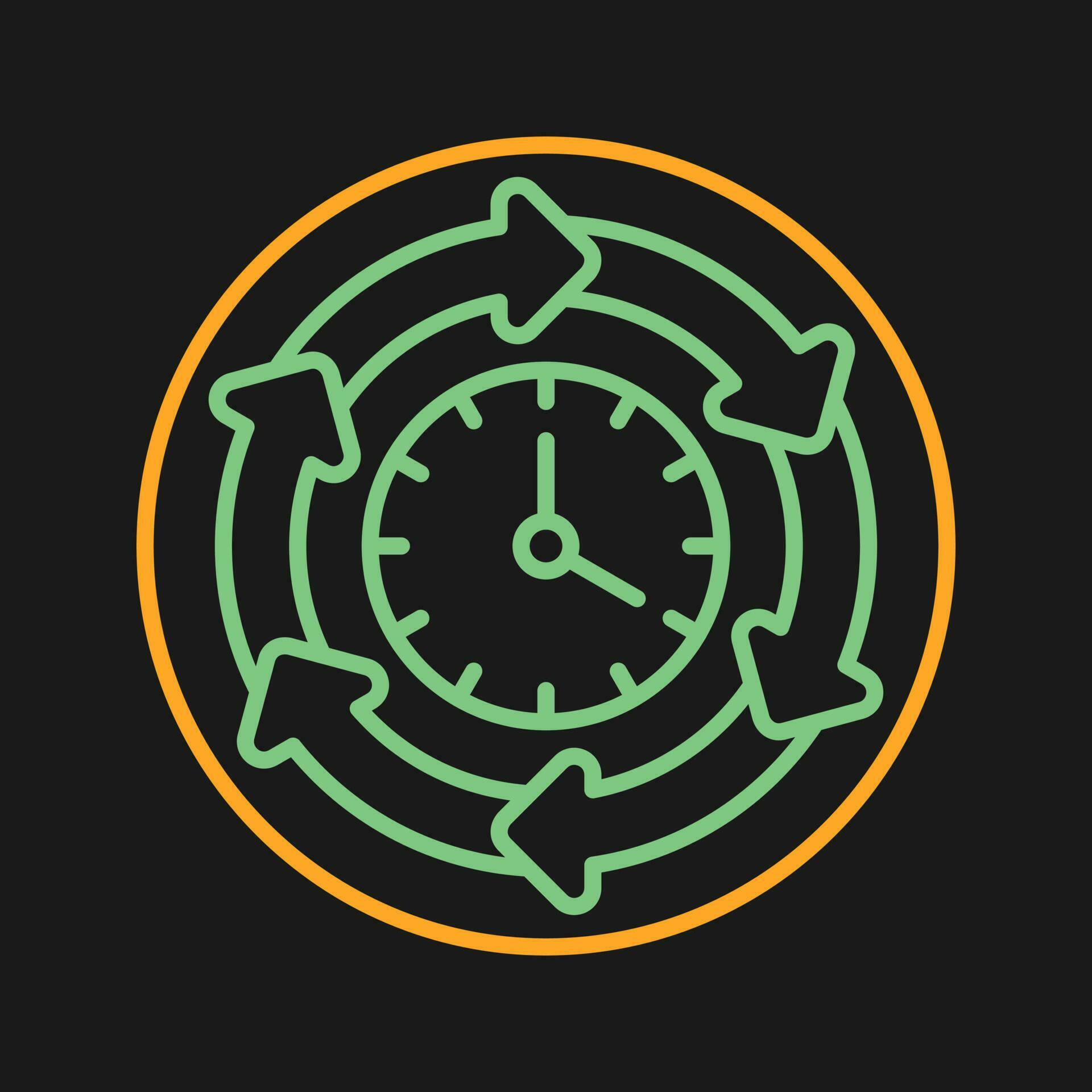 Processing Time Vector Icon 24031088 Vector Art at Vecteezy