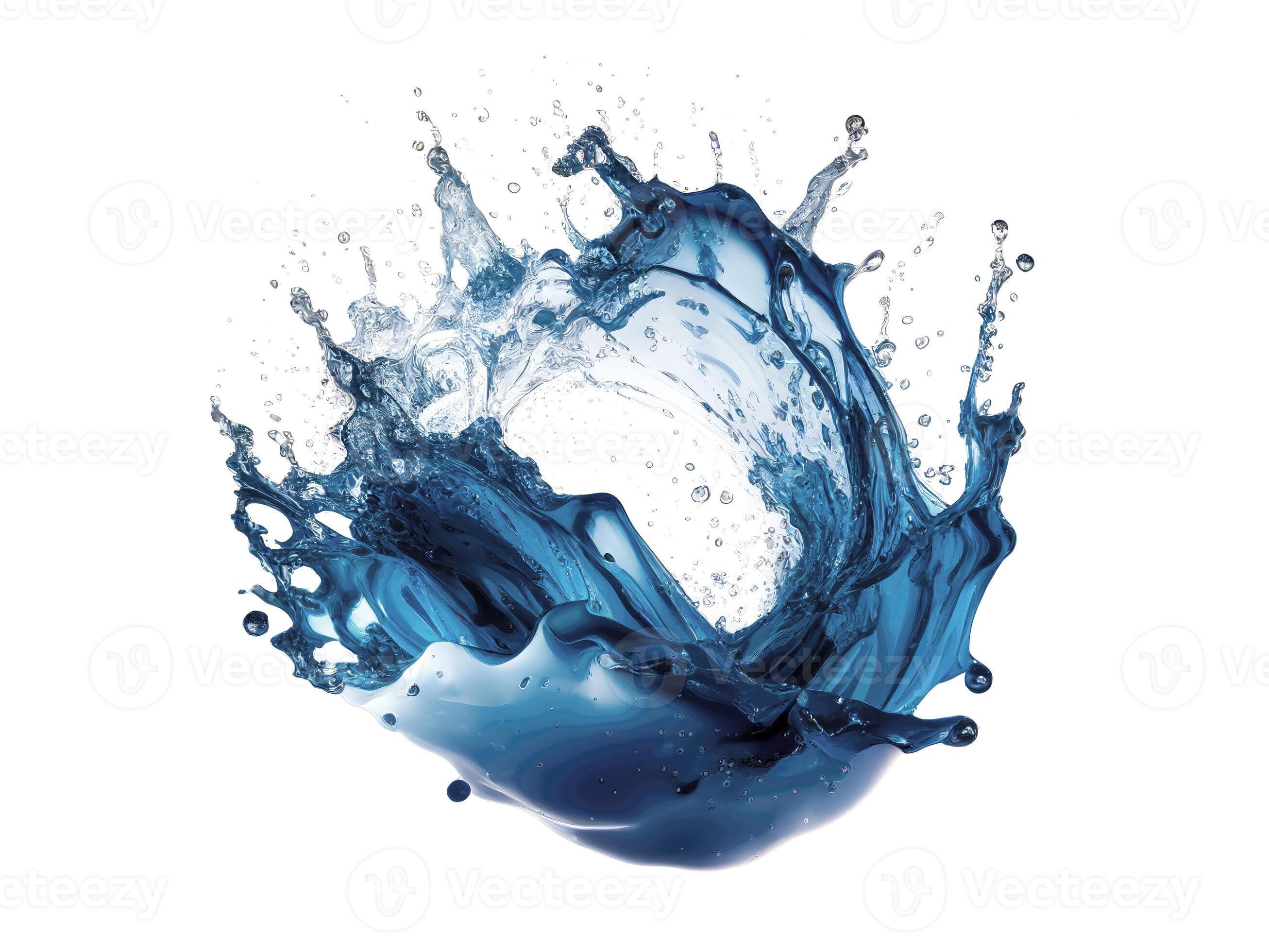 Abstract liquid dynamic splashes. 24032350 Stock Photo at Vecteezy