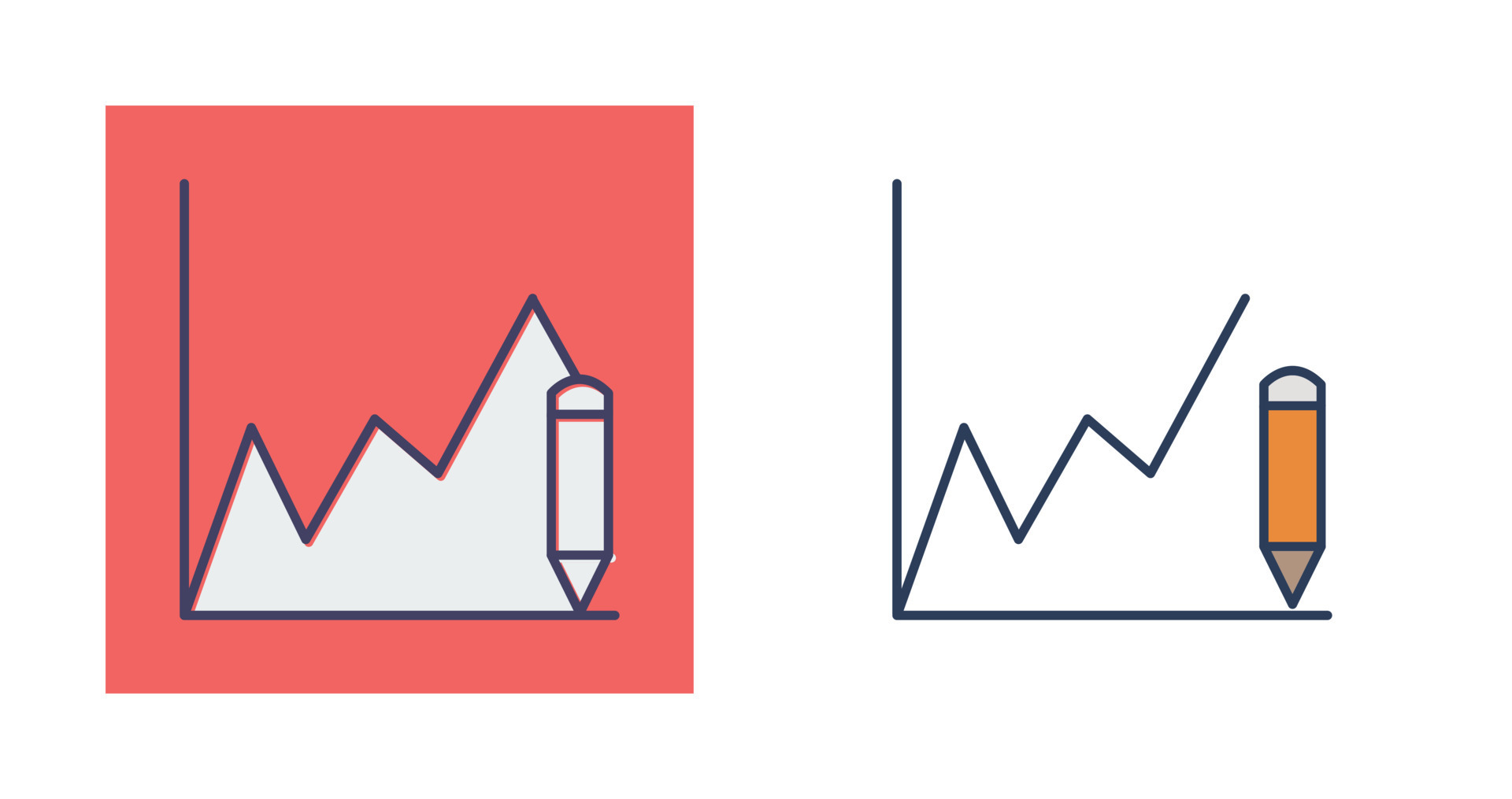 Drawing Graphs Vector Icon 24034612 Vector Art at Vecteezy