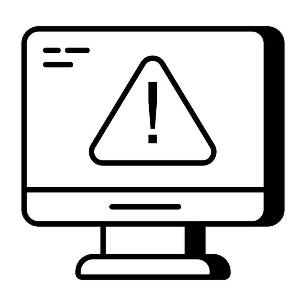 Trendy vector design of system error 24036049 Vector Art at Vecteezy