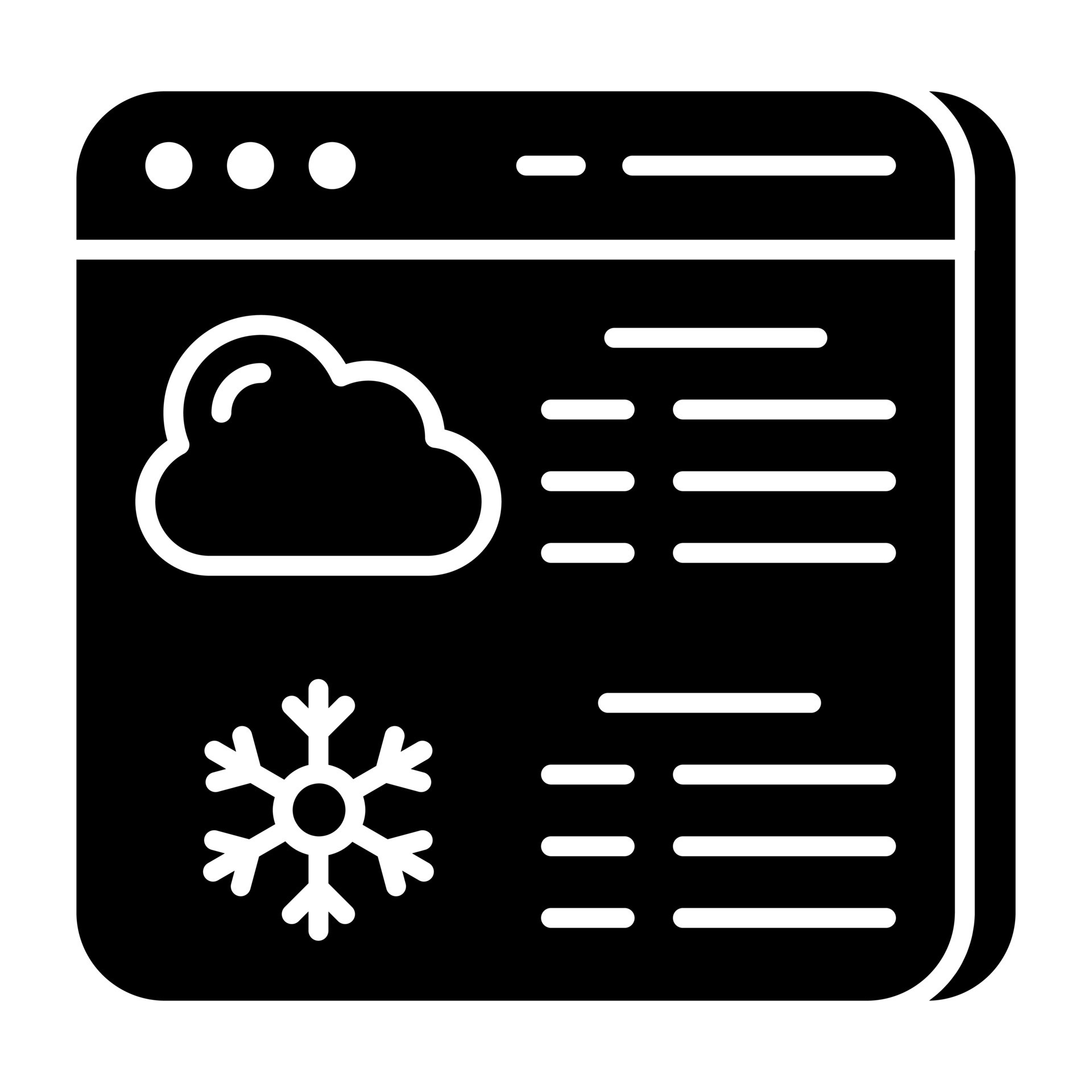 Online weather forecast icon in solid design available for insane ...