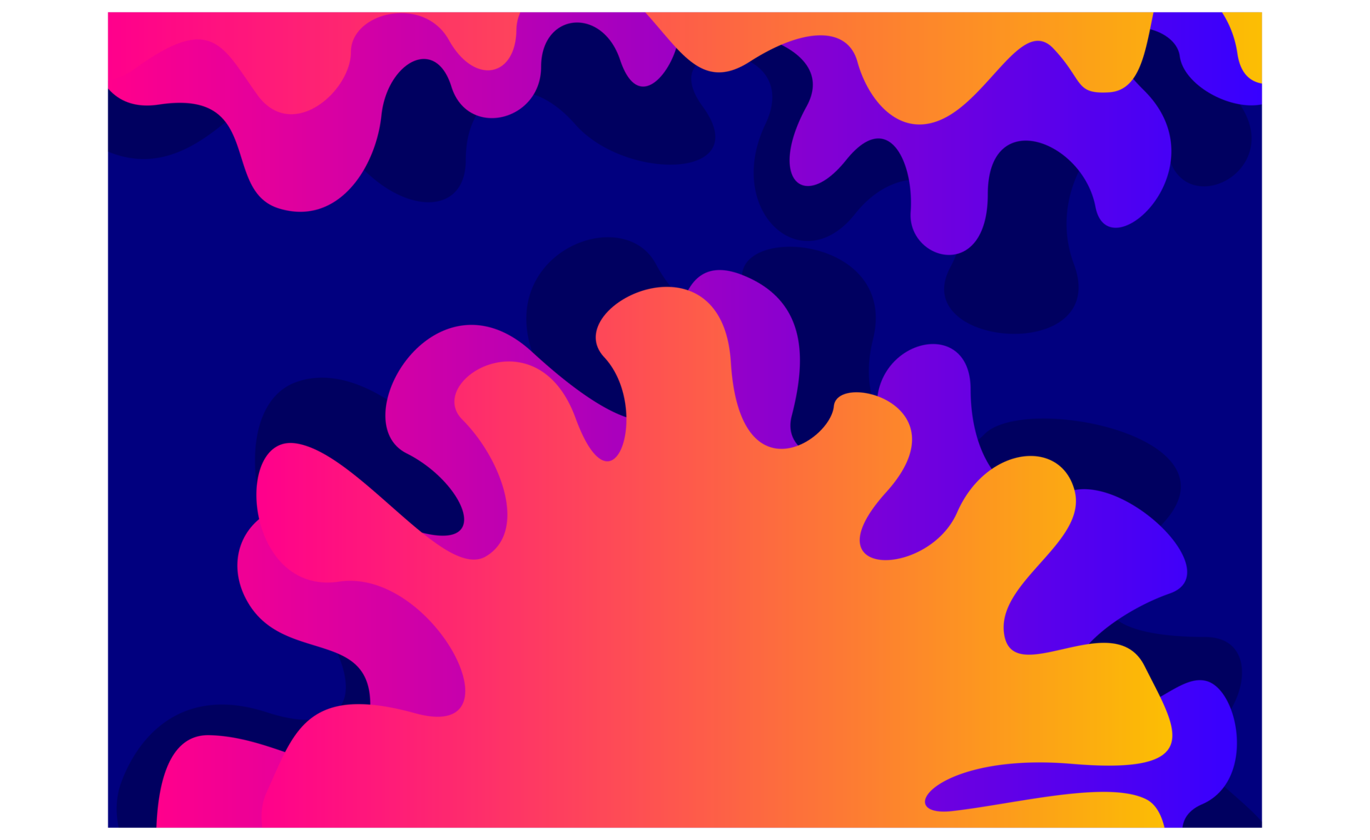 Abstract Squirt And Splash Gradient Fluid Background 24036958 Png