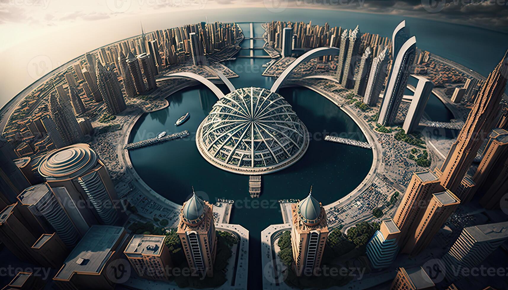 Modern architecture of Saudi Arabia City, . 24039821 Stock Photo at Vecteezy