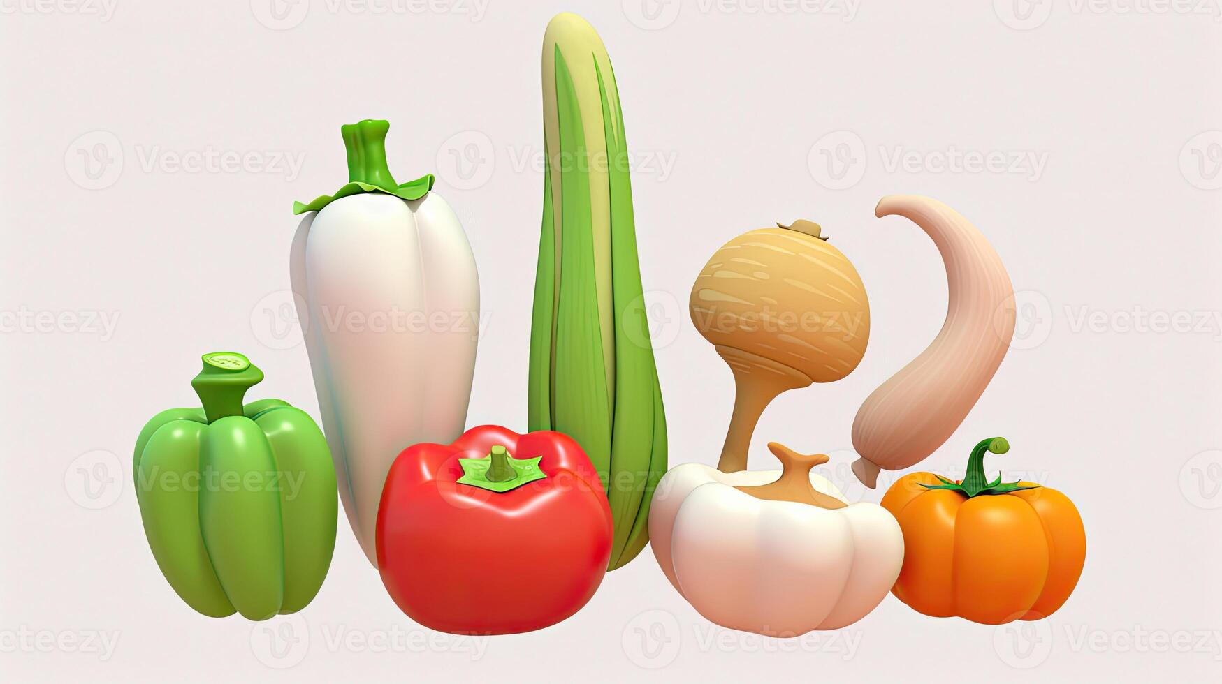 3d Vegetables Stock Photos, Images and Backgrounds for Free Download