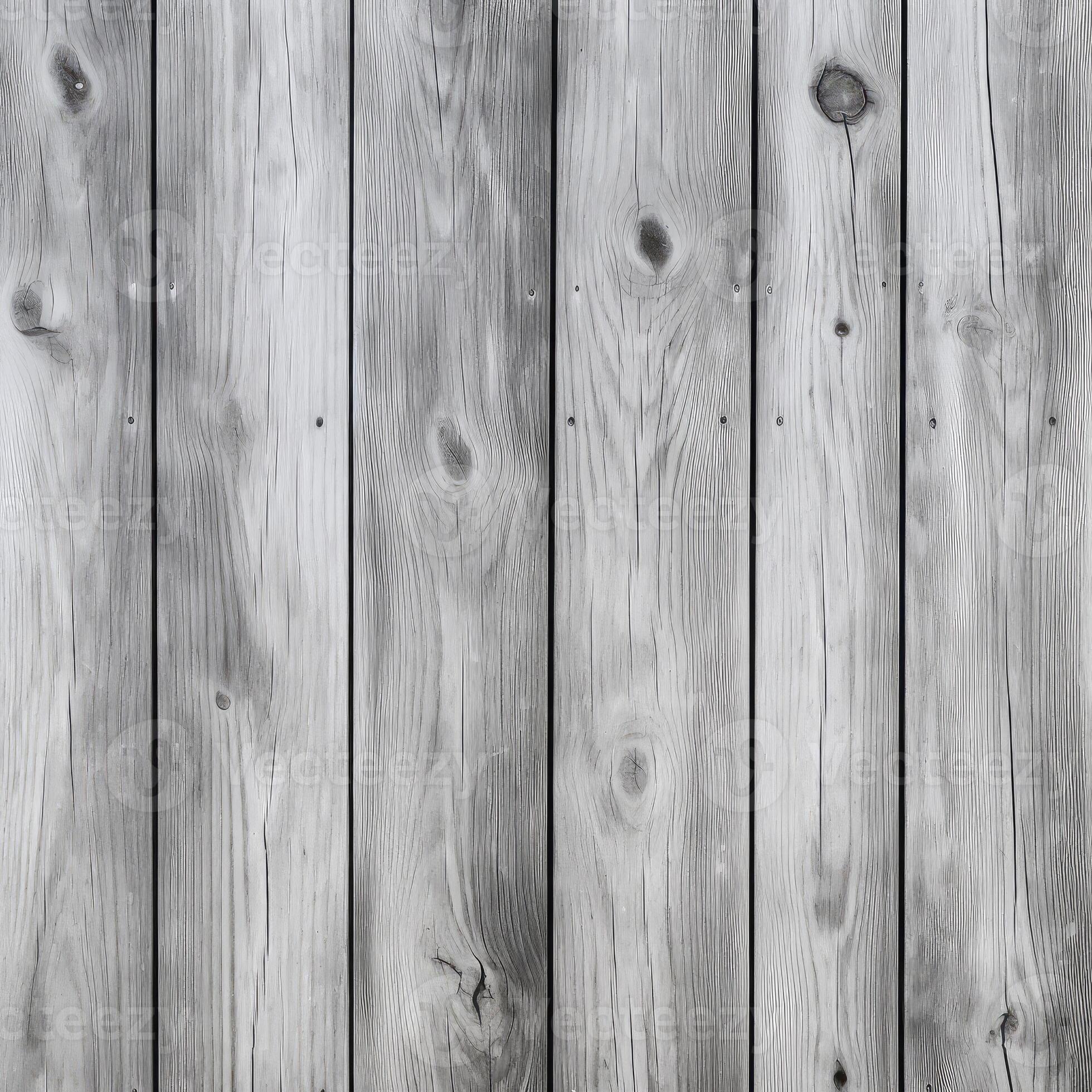 Top View of Gray Vertical Plank Texture as Wood Background In High Resolution Used Office and ...