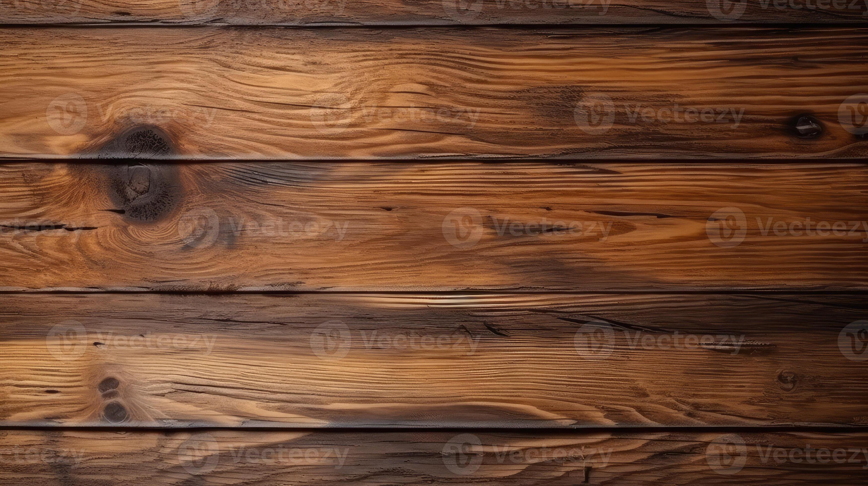 Top View of Natural Wood Texture In High Resolution Used Office and ...
