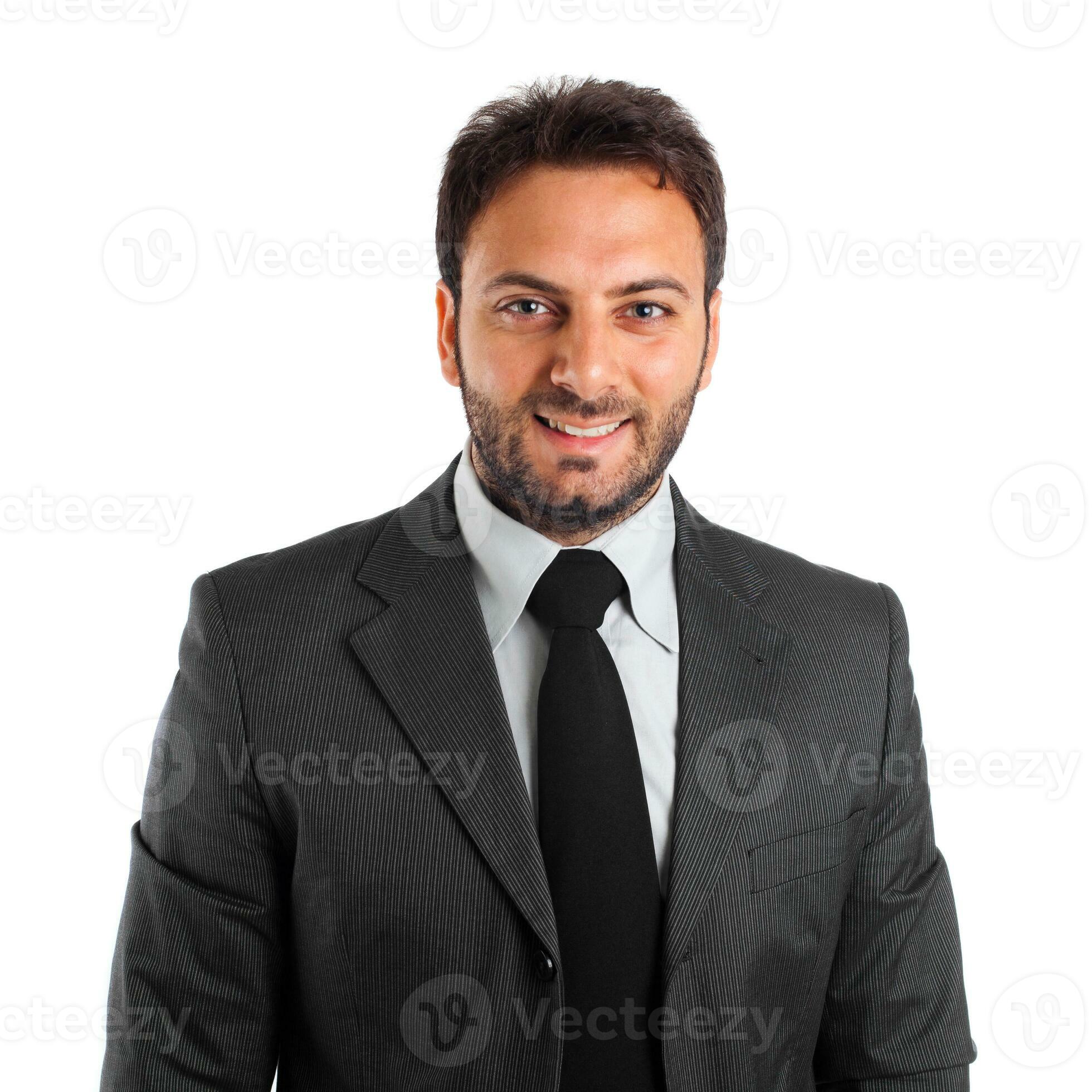 Portrait of a smiling young businessman 24043309 Stock Photo at Vecteezy