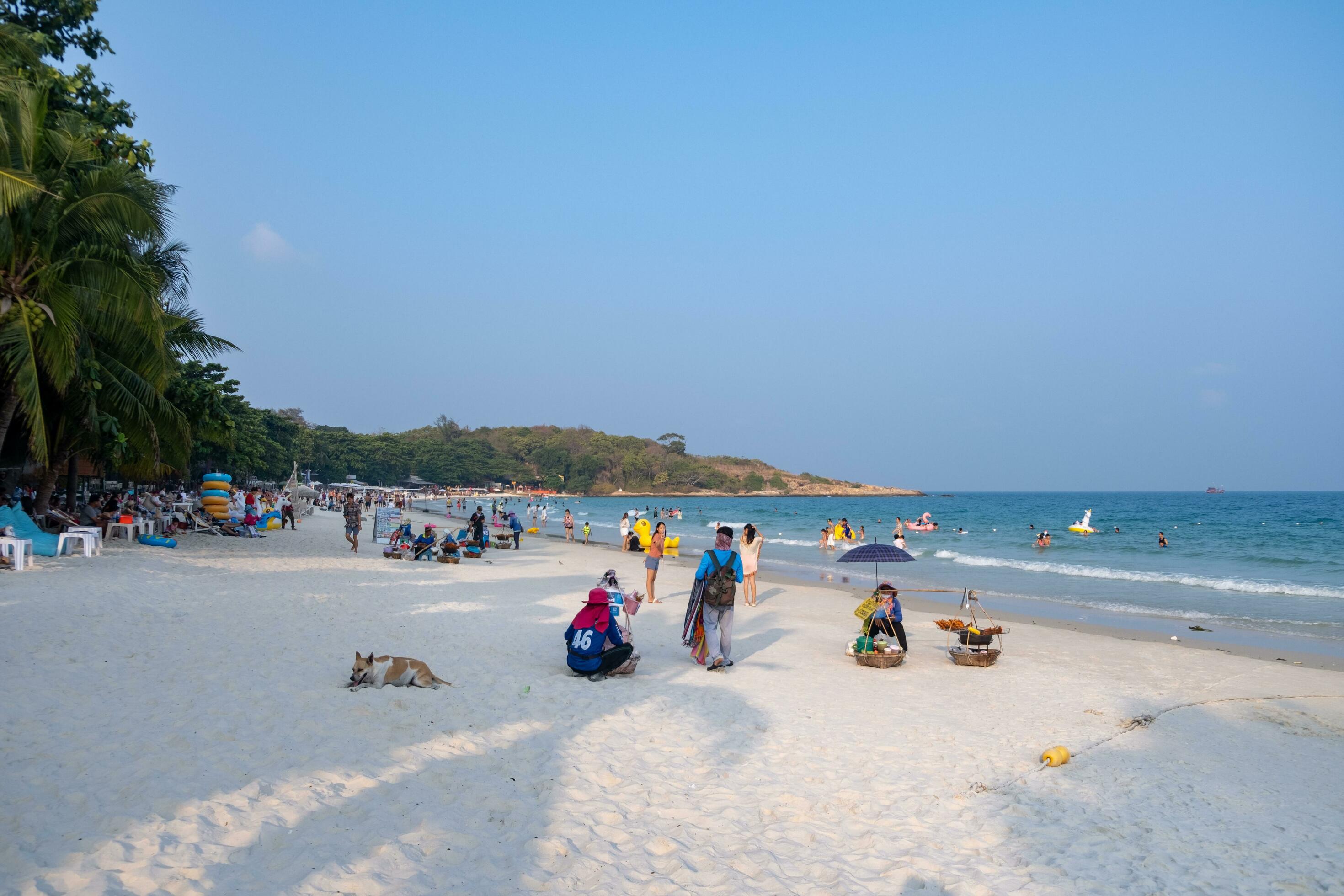 Rayong Thailand , April 22 , 2023 Sai Kaew Beach, Mu Koh Samet Rayong Thailand 24044055 Stock ...