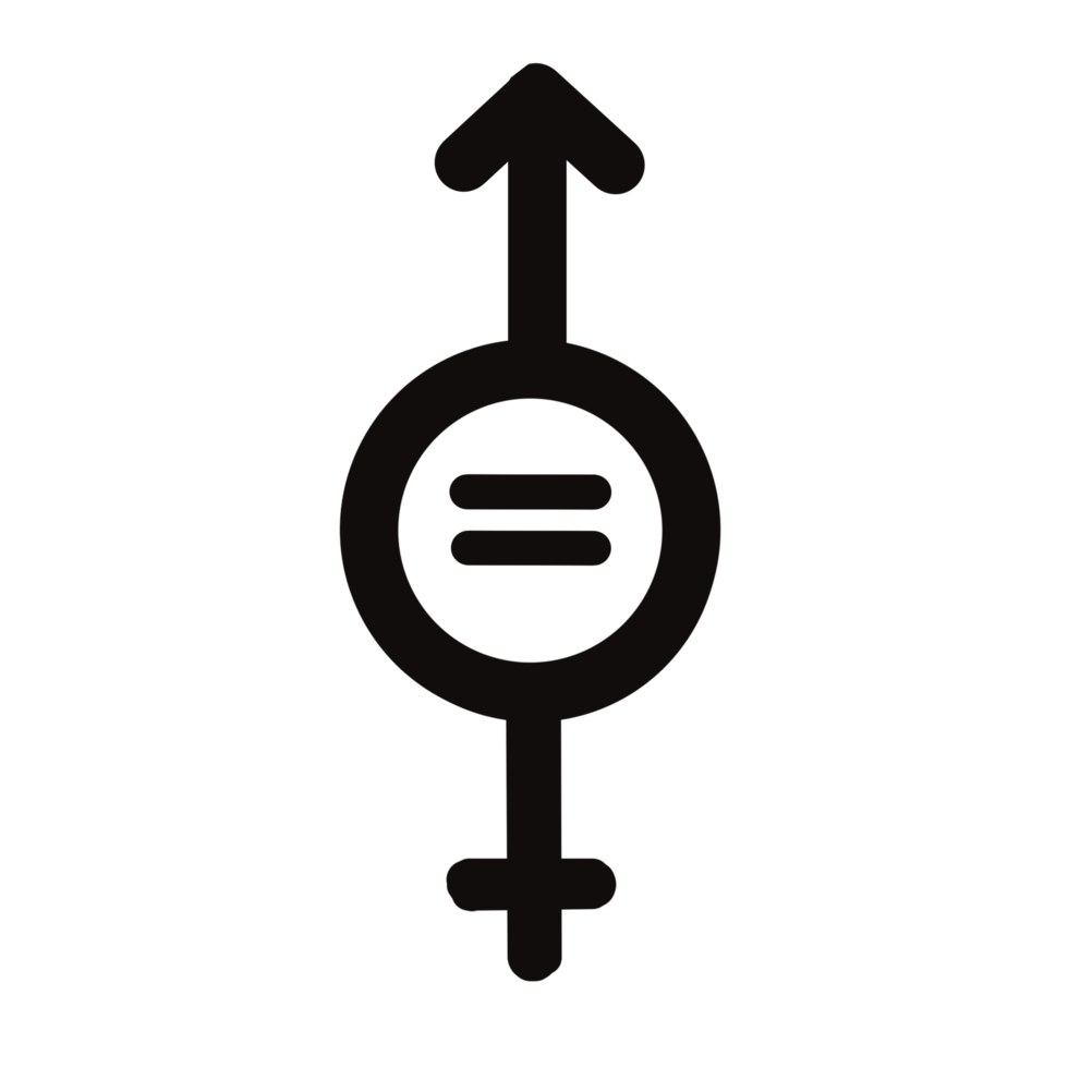 Sexo Símbolo Masculino Femenino Igualdad Género Igualdad Sexo