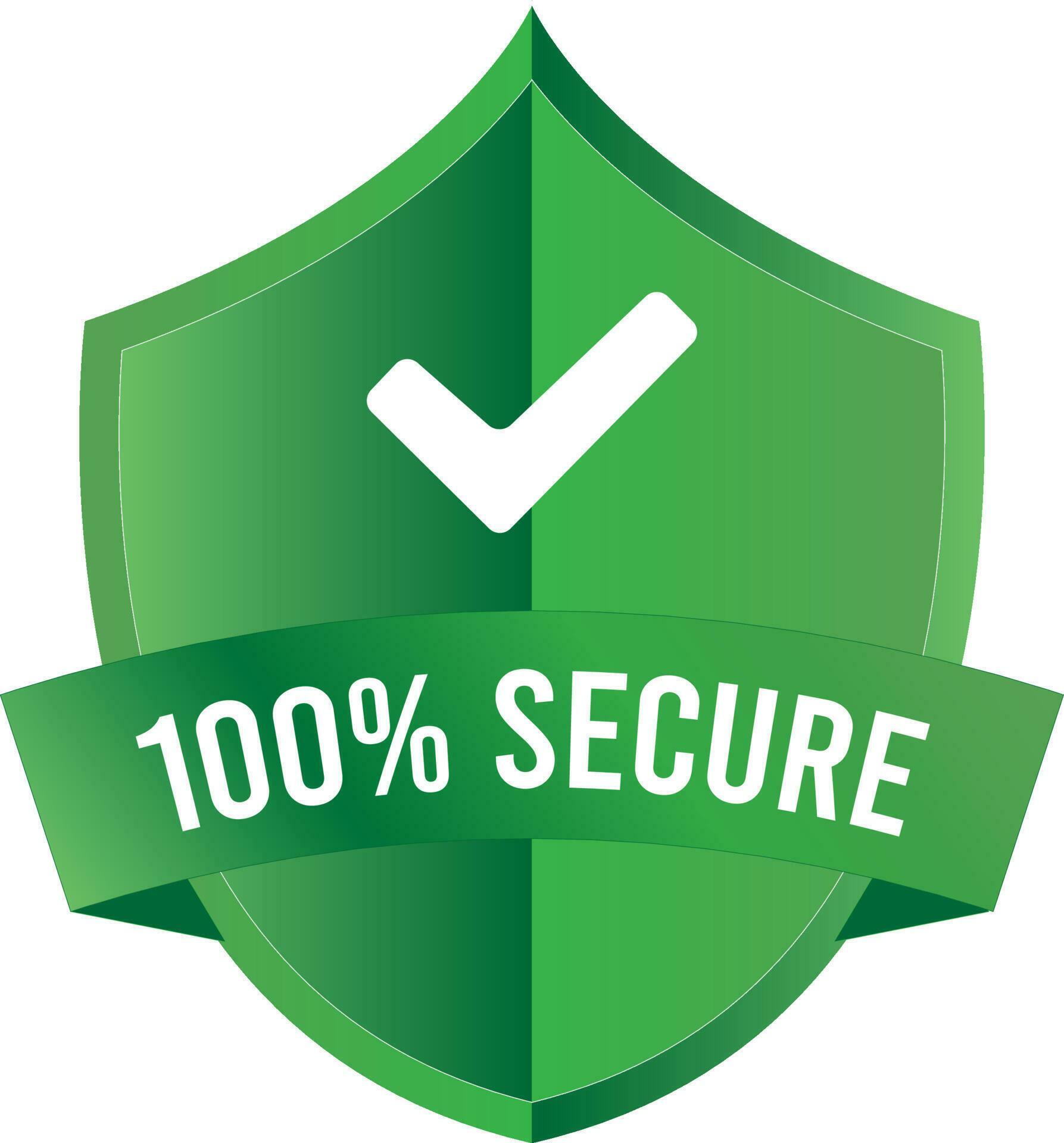 Secure Ssl Encryption Logo, Secure Connection Icon Vector Illustration ...