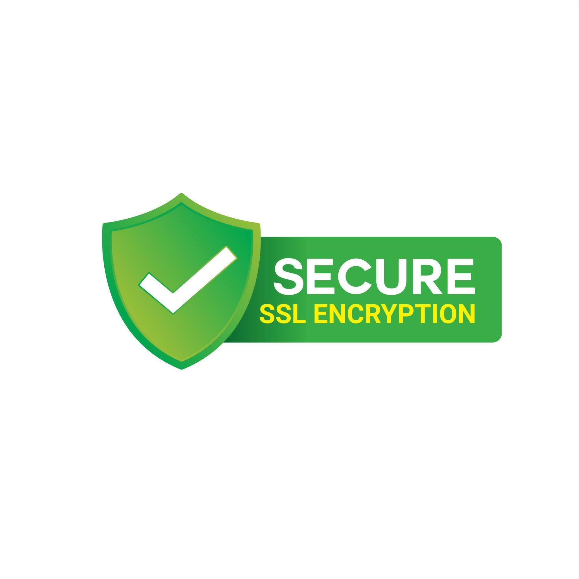 Secure Ssl Encryption Logo, Secure Connection Icon Vector Illustration ... Secure Ssl Encryption Logo, Secure Connection Icon Vector Illustration ...