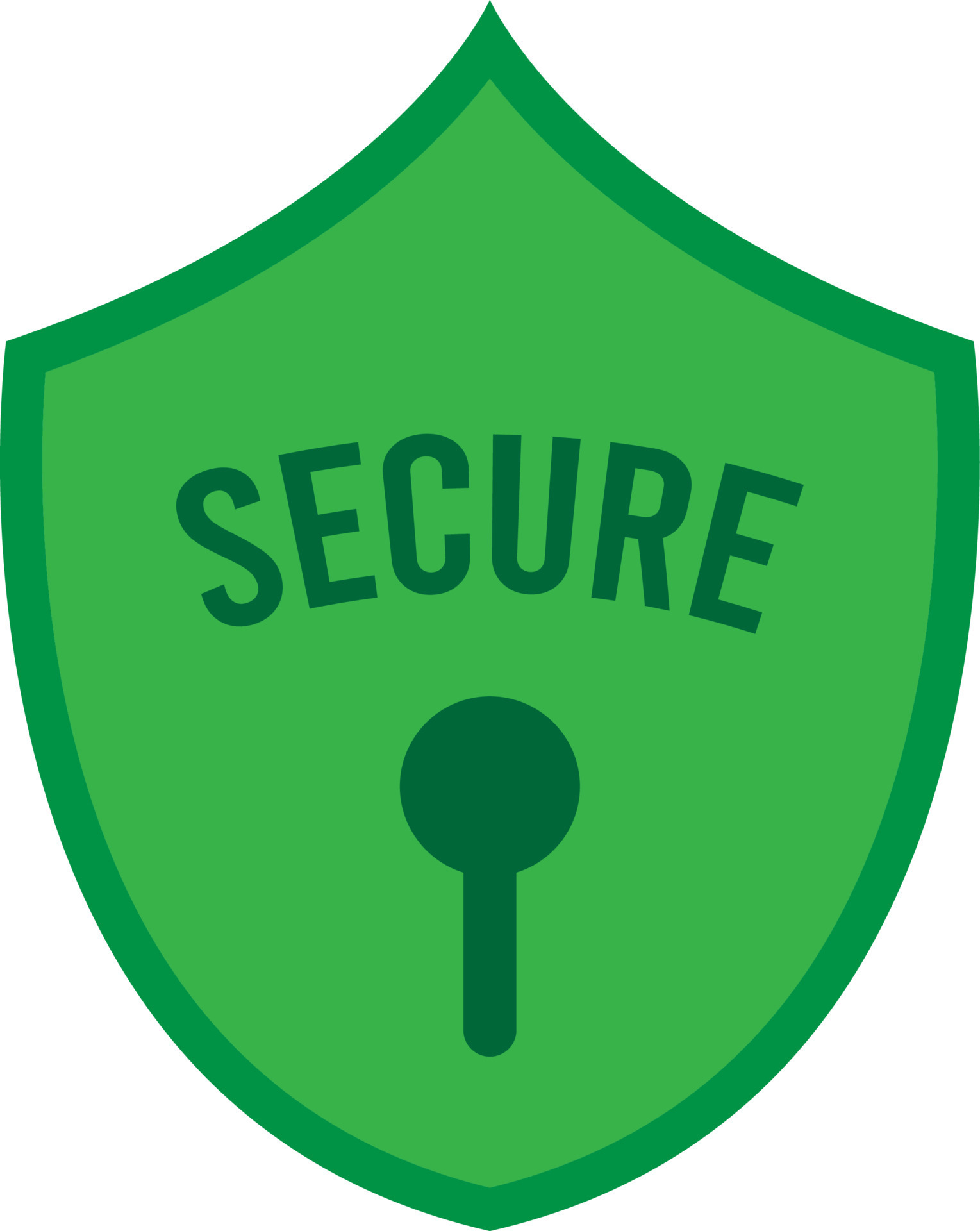 Secure Ssl Encryption Logo Secure Connection Icon Vector Illustration