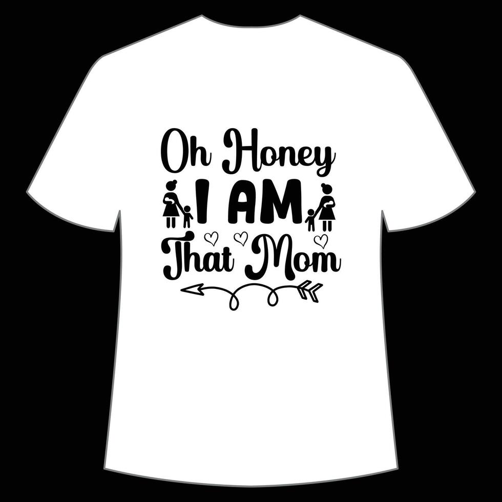 Mothers Day Typography Shirt Design For Mother Lover Mom Mommy Mama