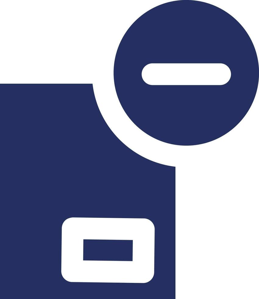 Remove from parcel black glyph ui icon. Delivery service. Postal package. User interface design ...