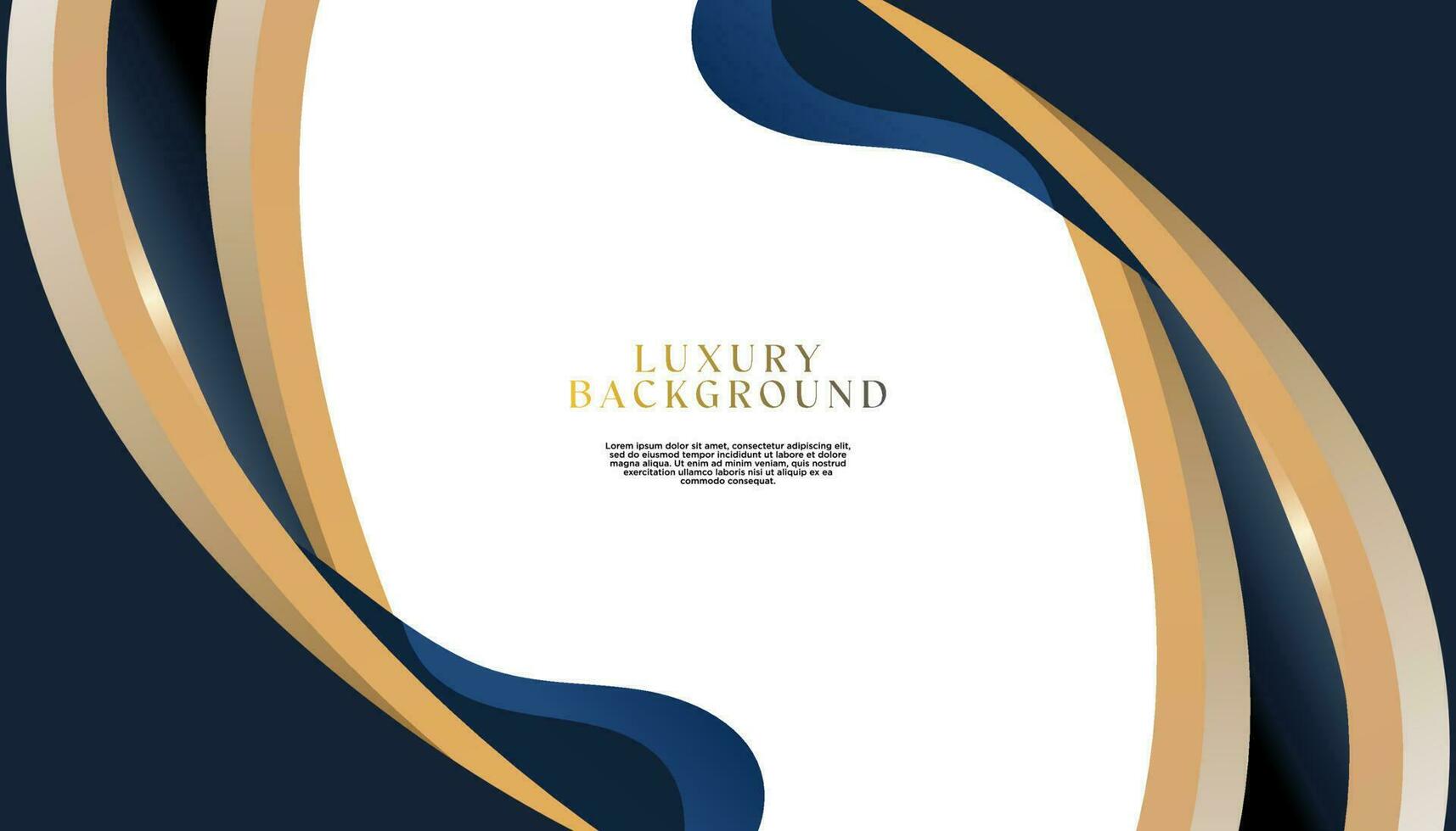Dark blue curve shape abstract template. Premium luxury background with ... Dark blue curve shape abstract template. Premium luxury background with ...