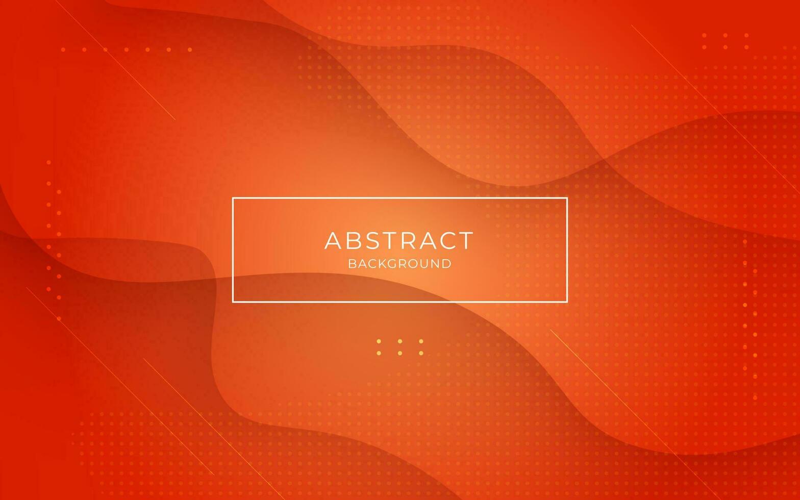 Minimal Abstract Orange Gradient Color 3d Look With Simple Shape Illustration Background Eps10