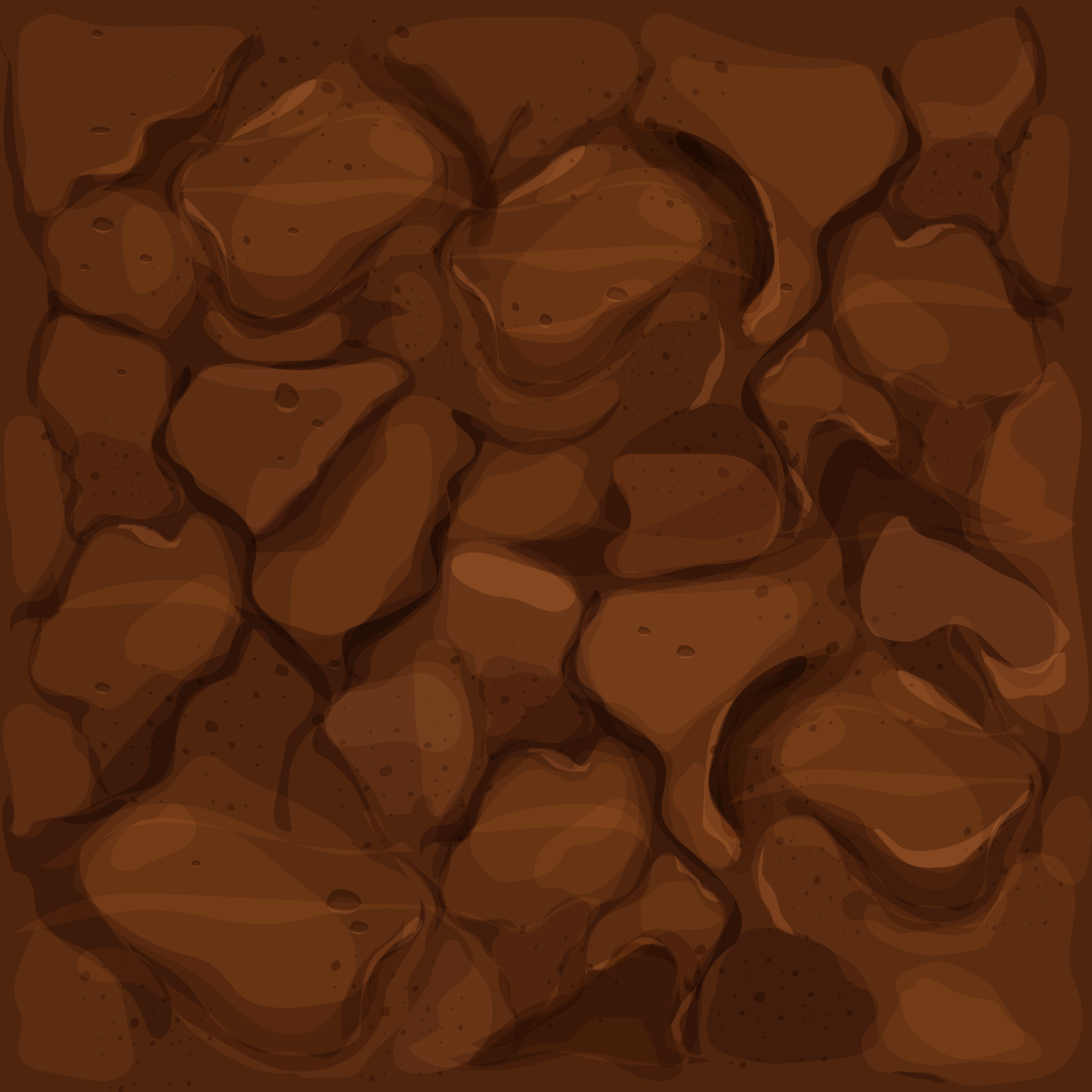 Ground texture, soil top view in cartoon style with stones and texture ... Ground texture, soil top view in cartoon style with stones and texture ...