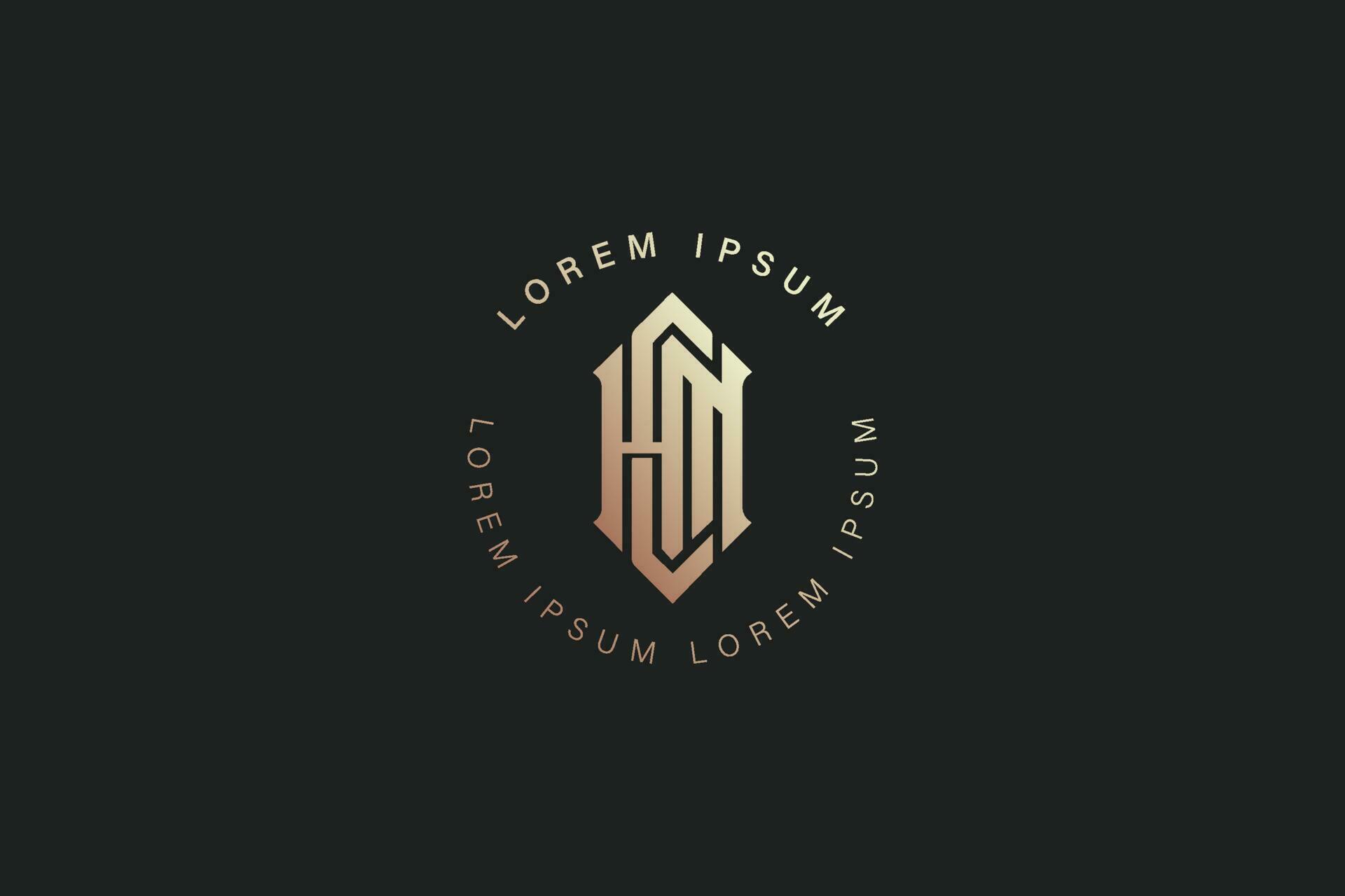 HCM modern luxury monogram typography logo design, hmc logo, hm logo ... HCM modern luxury monogram typography logo design, hmc logo, hm logo ...