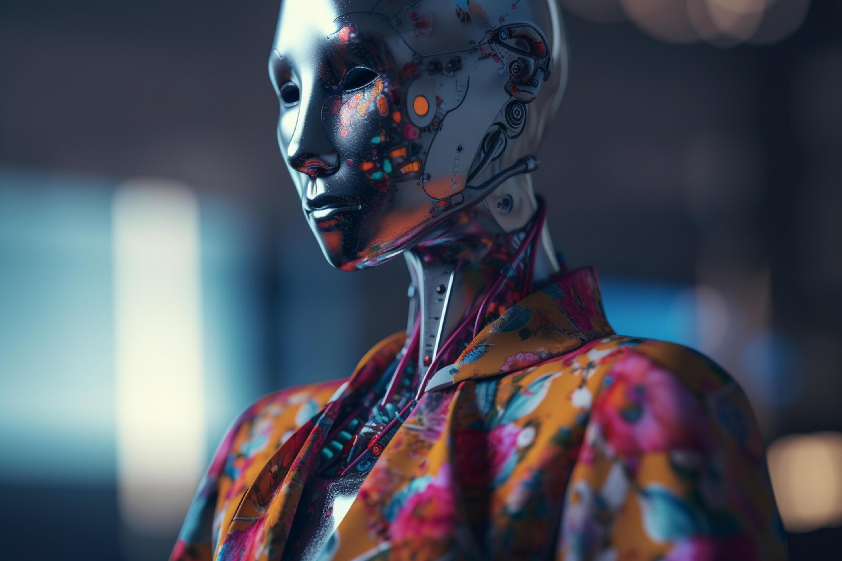 Fashion Forward AI-Powered Clothing Industry Concept Illustration 24058965 Stock Photo at Vecteezy